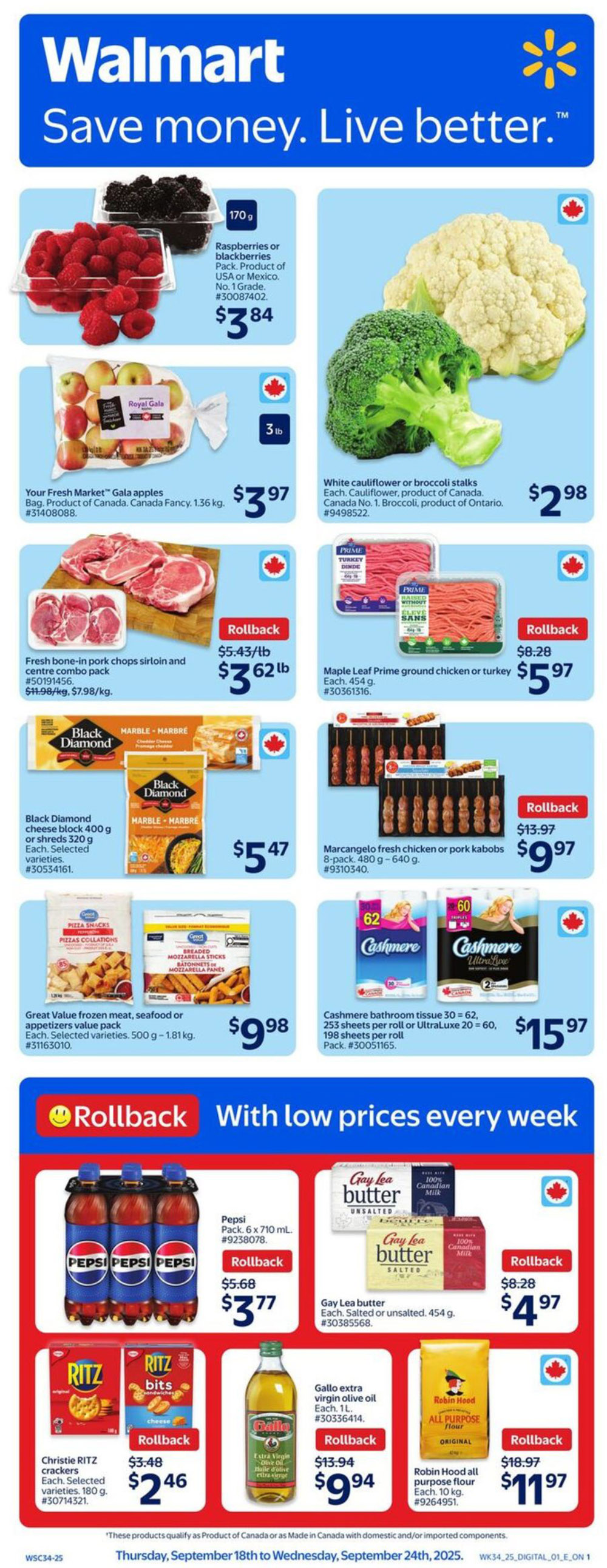 Walmart Canada Ontario Weekly Flyers | Flyers Online