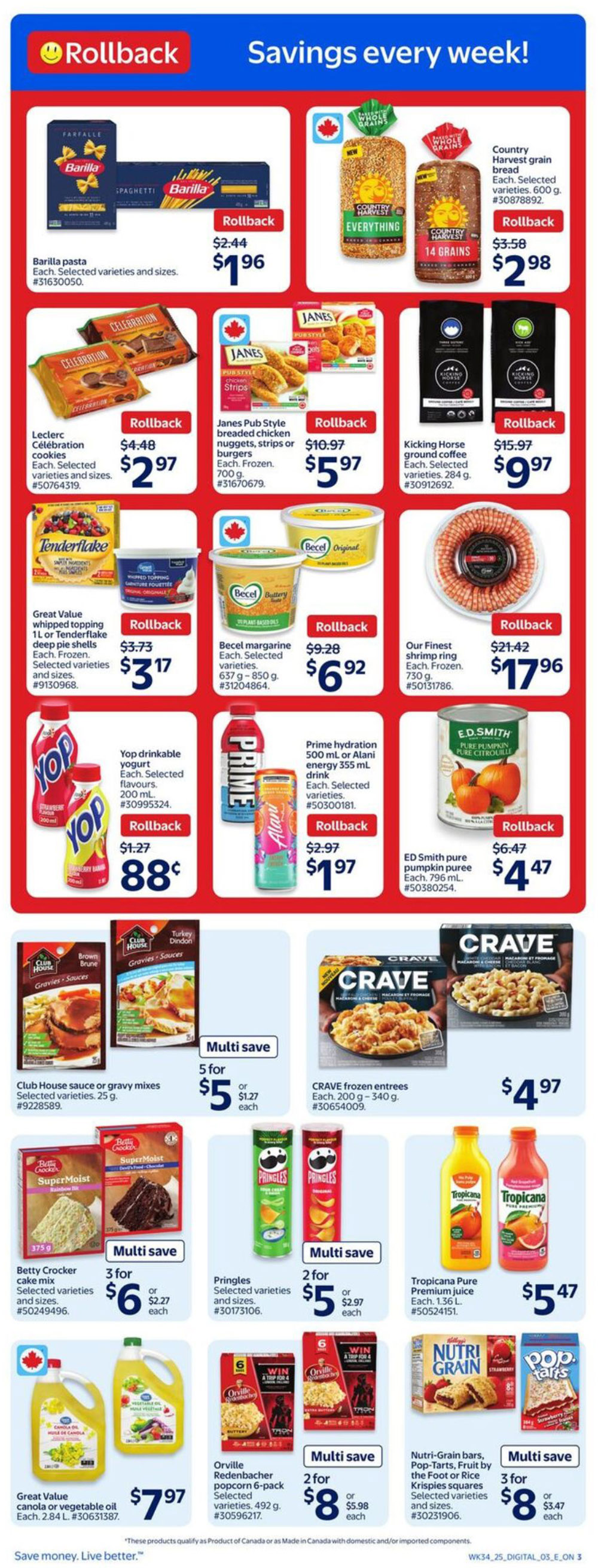 Walmart Canada Ontario Weekly Flyers | Flyers Online