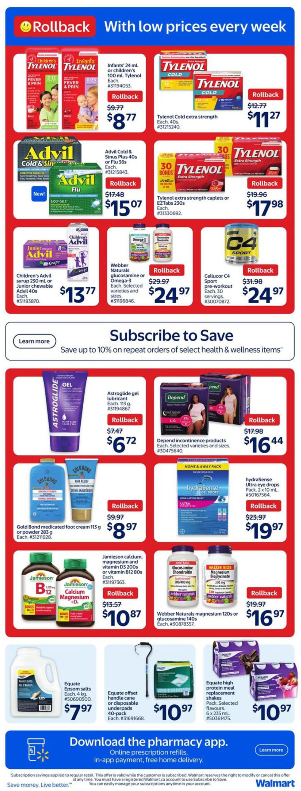 Walmart Canada Ontario Weekly Flyers | Flyers Online