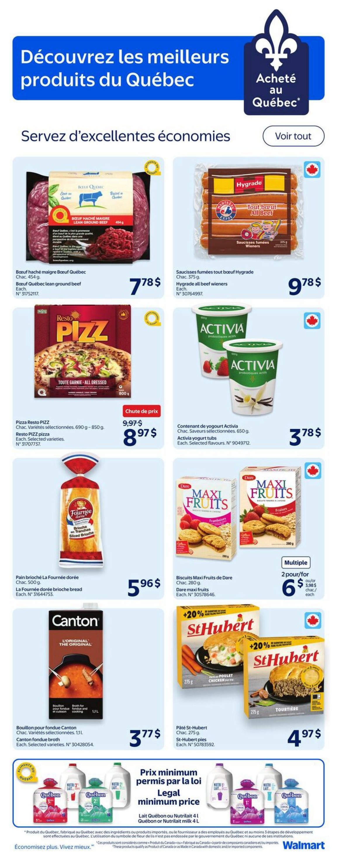 Walmart Canada Quebec Weekly Flyers | Flyers Online