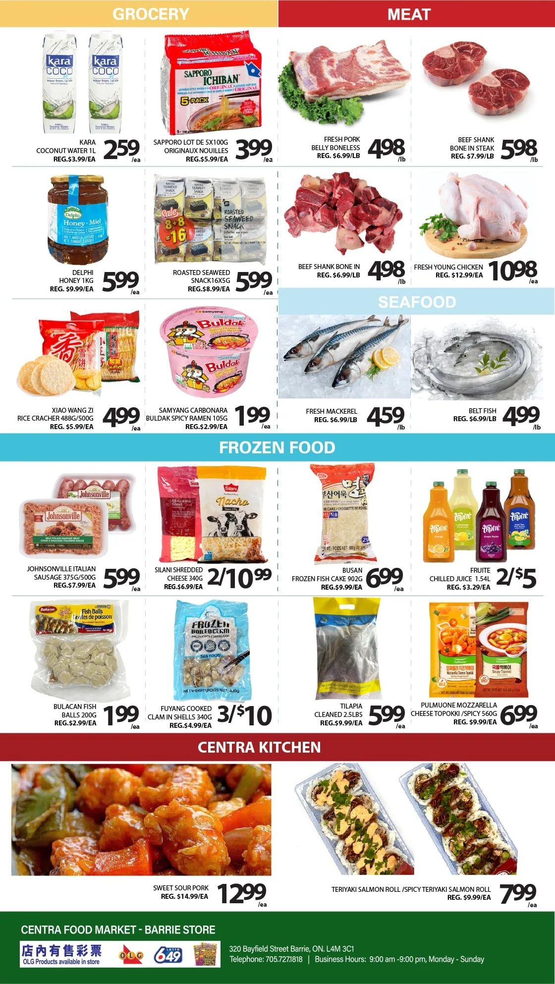 Centra Food Market Barrie Weekly Flyers | Flyers Online