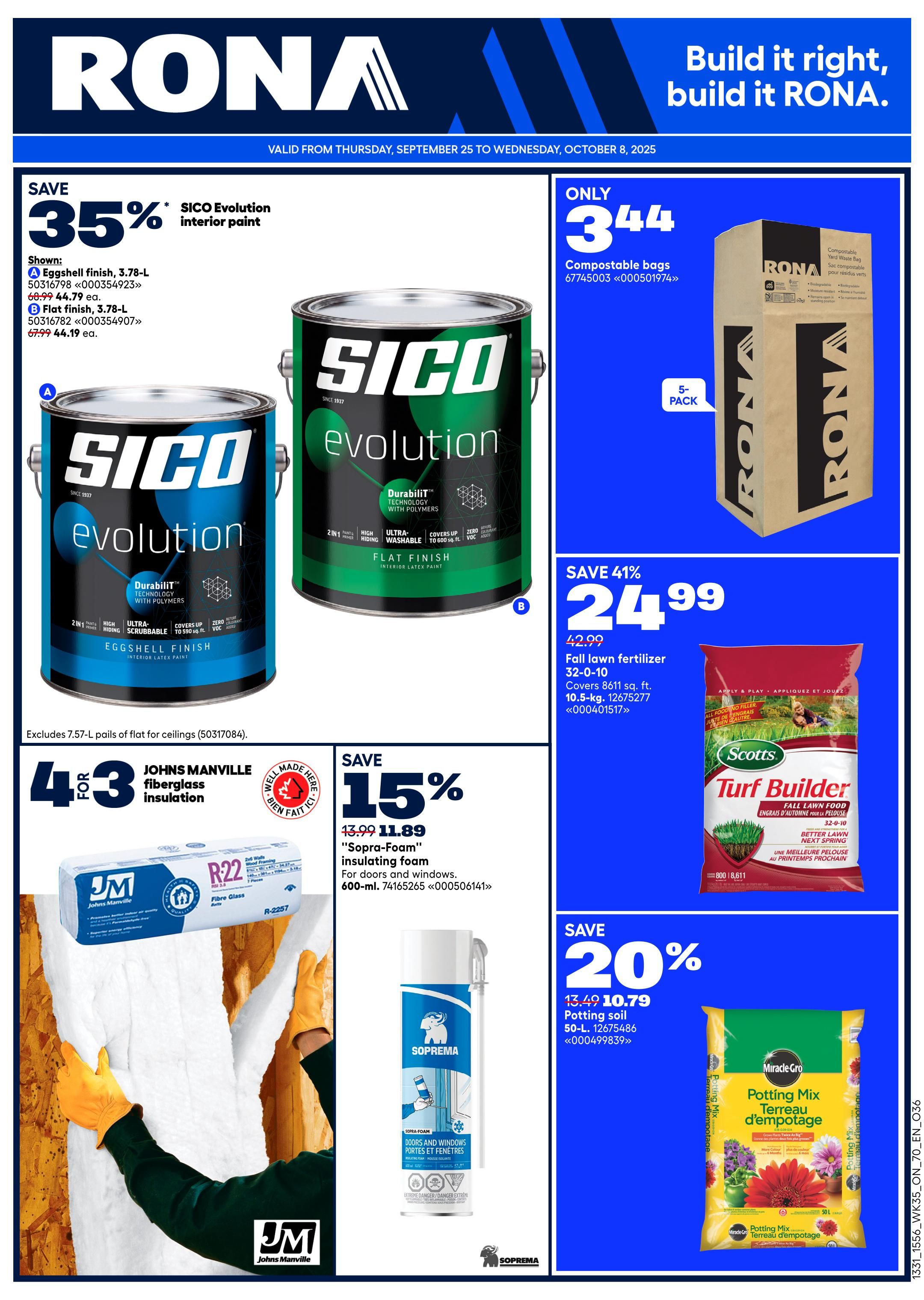 Rona Ontario Upcoming Flyer - Flyers Online