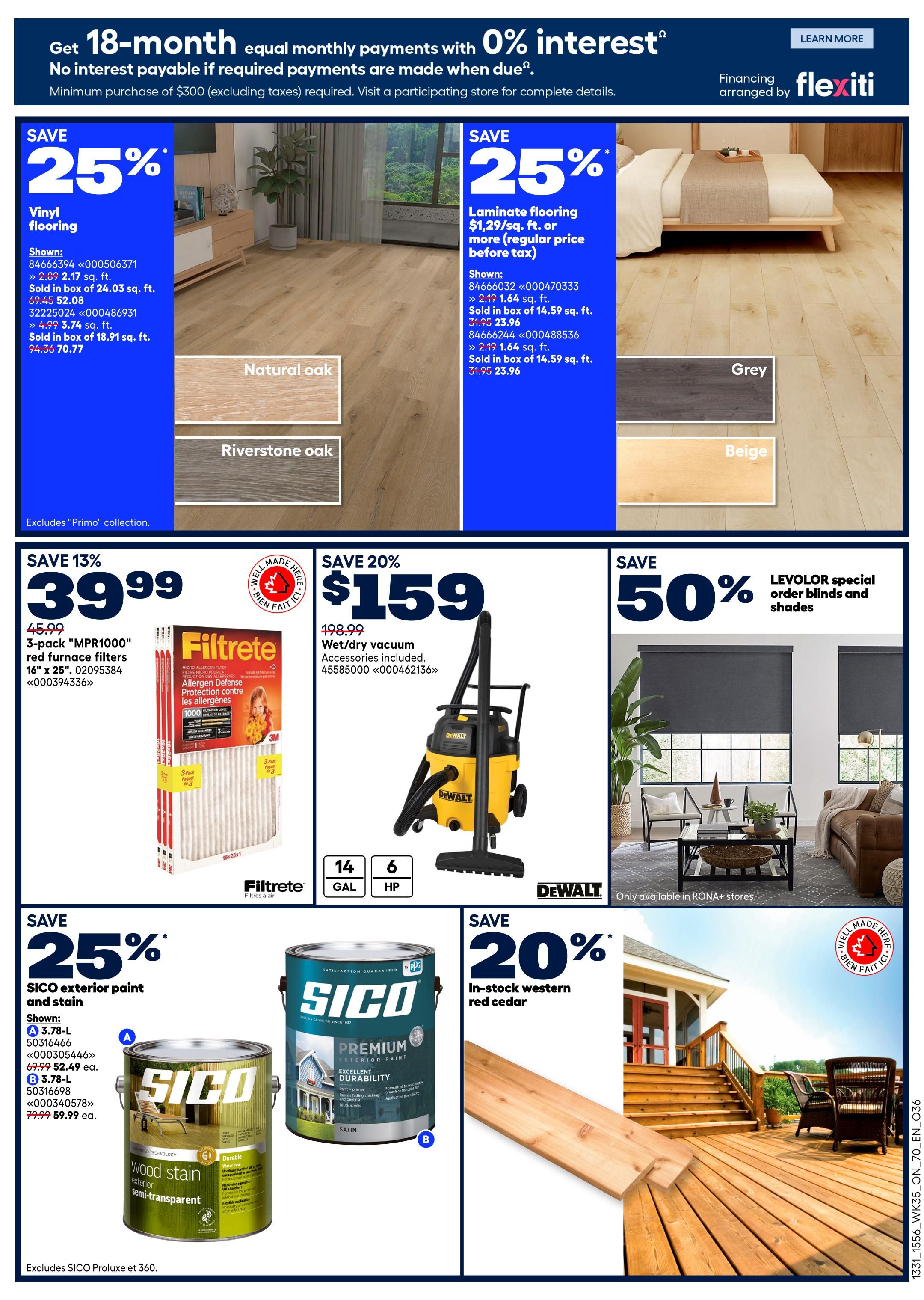 Rona Ontario Upcoming Flyer - Flyers Online