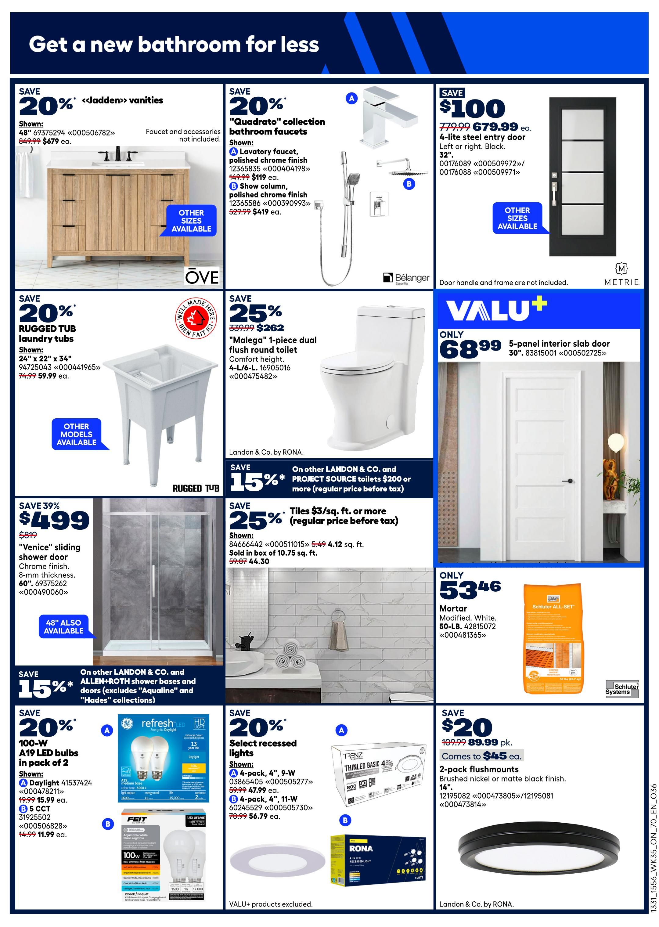 Rona Ontario Upcoming Flyer - Flyers Online