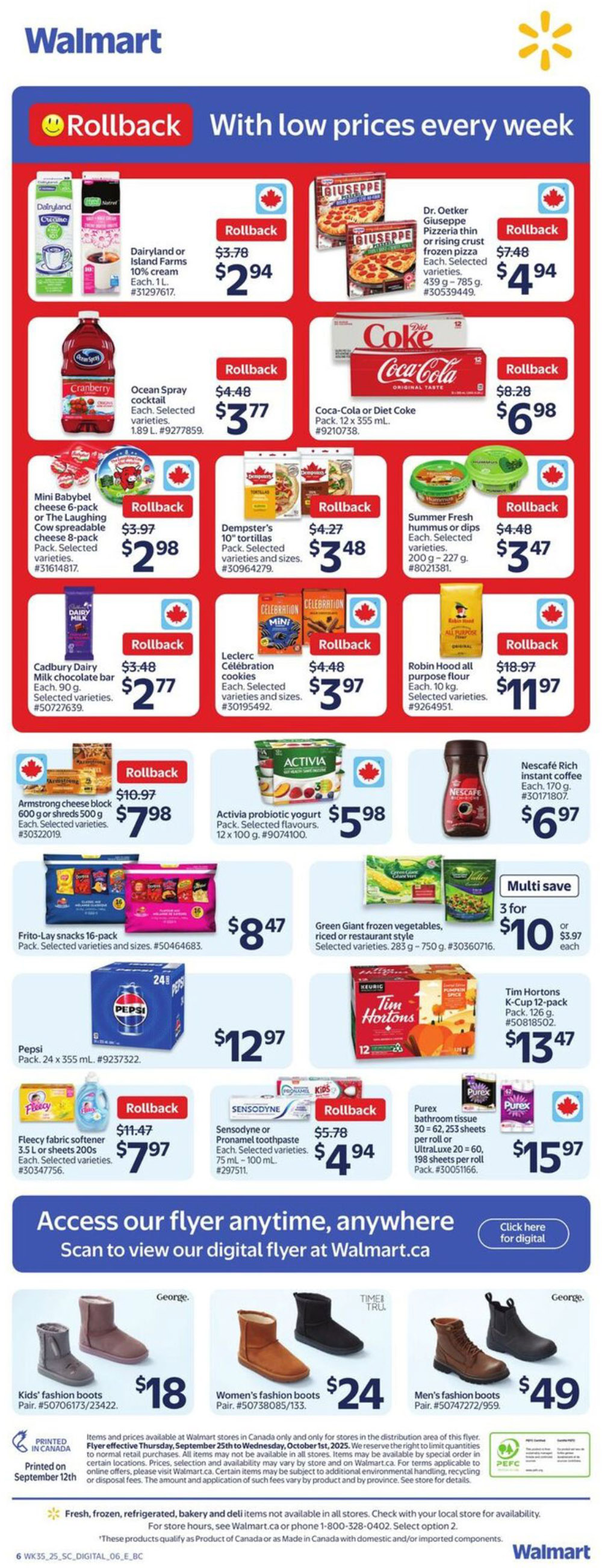 Walmart Canada Western Canada Weekly Flyers | Flyers Online