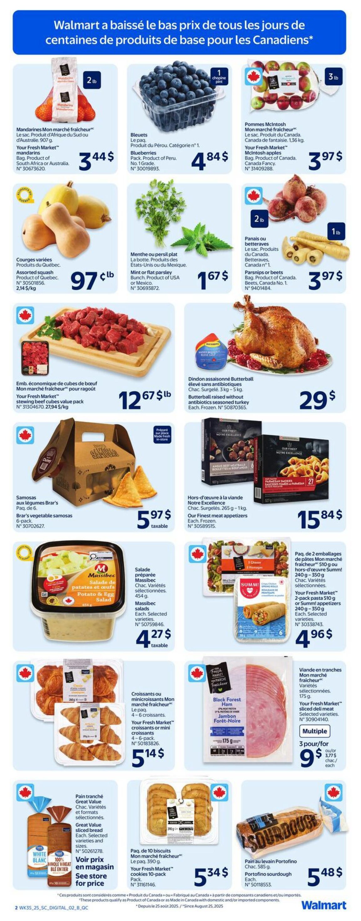 Walmart Canada Quebec Weekly Flyers | Flyers Online