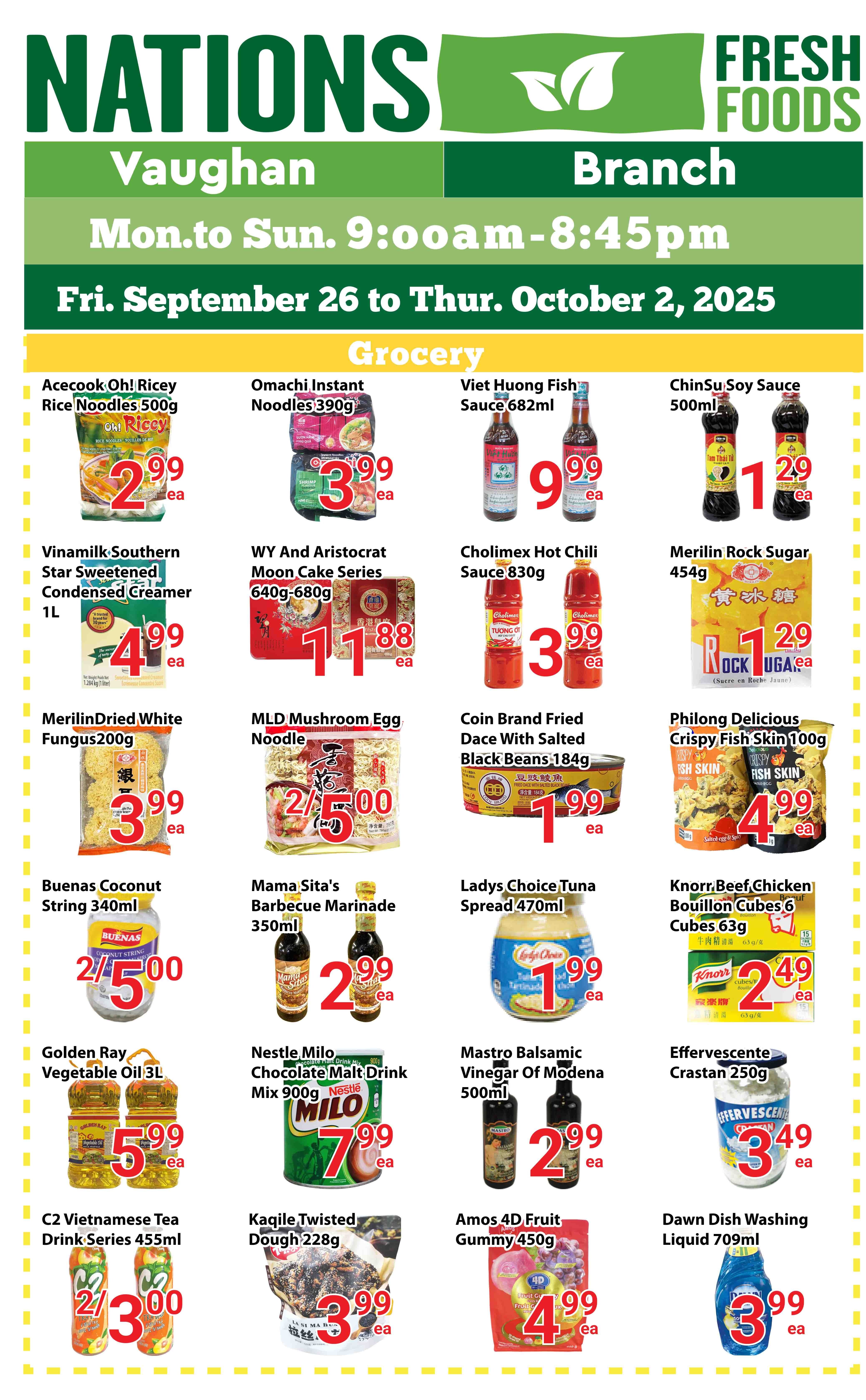 Nations Fresh Foods Vaughan Weekly Flyers | Flyers Online