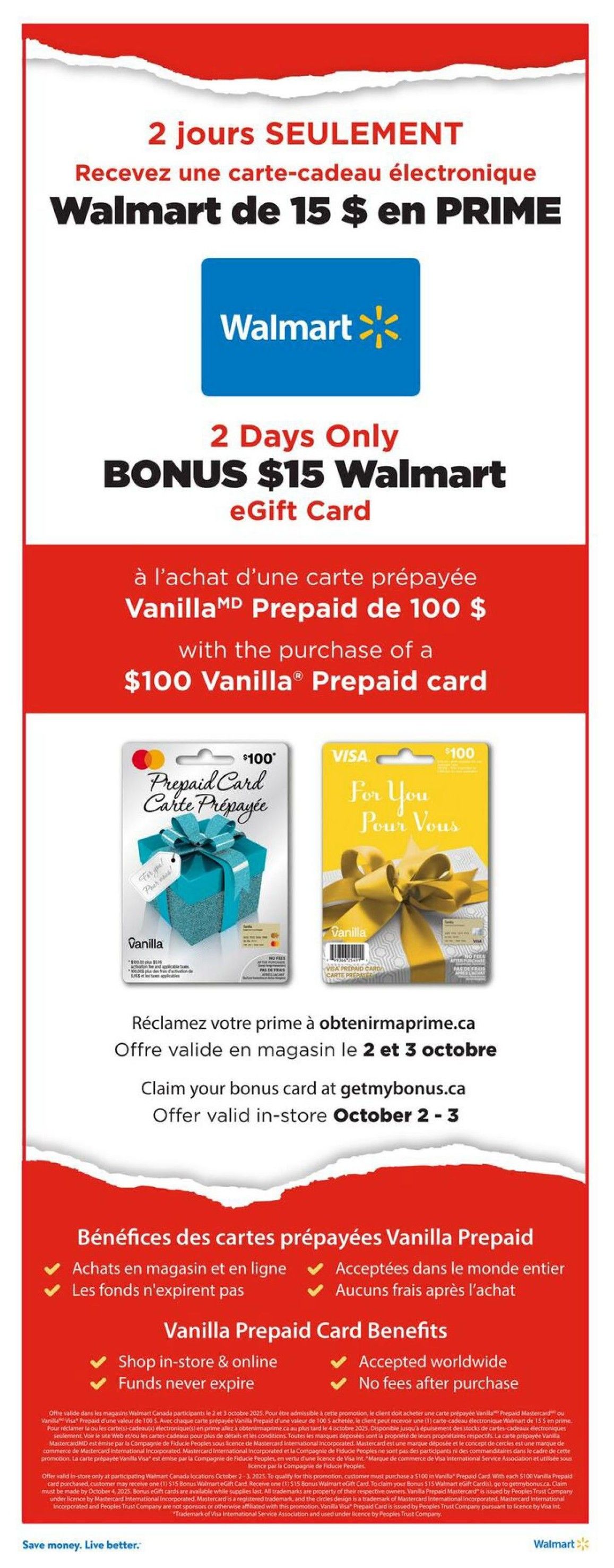 Walmart Canada Quebec Weekly Flyers | Flyers Online
