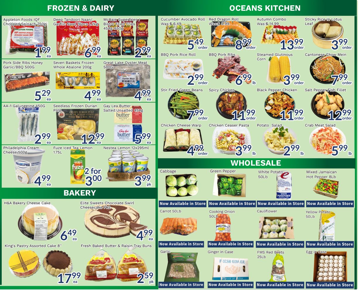 Oceans Fresh Food Market Brampton West Drive Weekly Flyers | Flyers Online