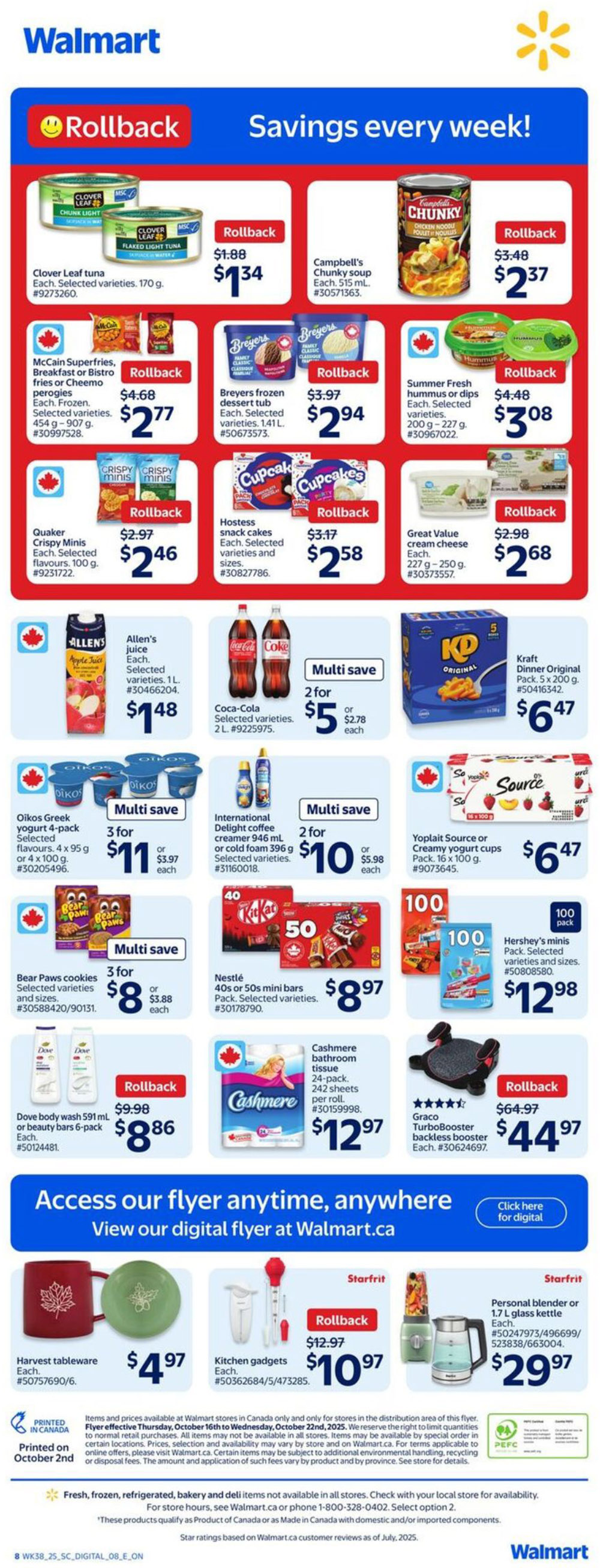 Walmart Canada Ontario Upcoming Flyer - Flyers Online