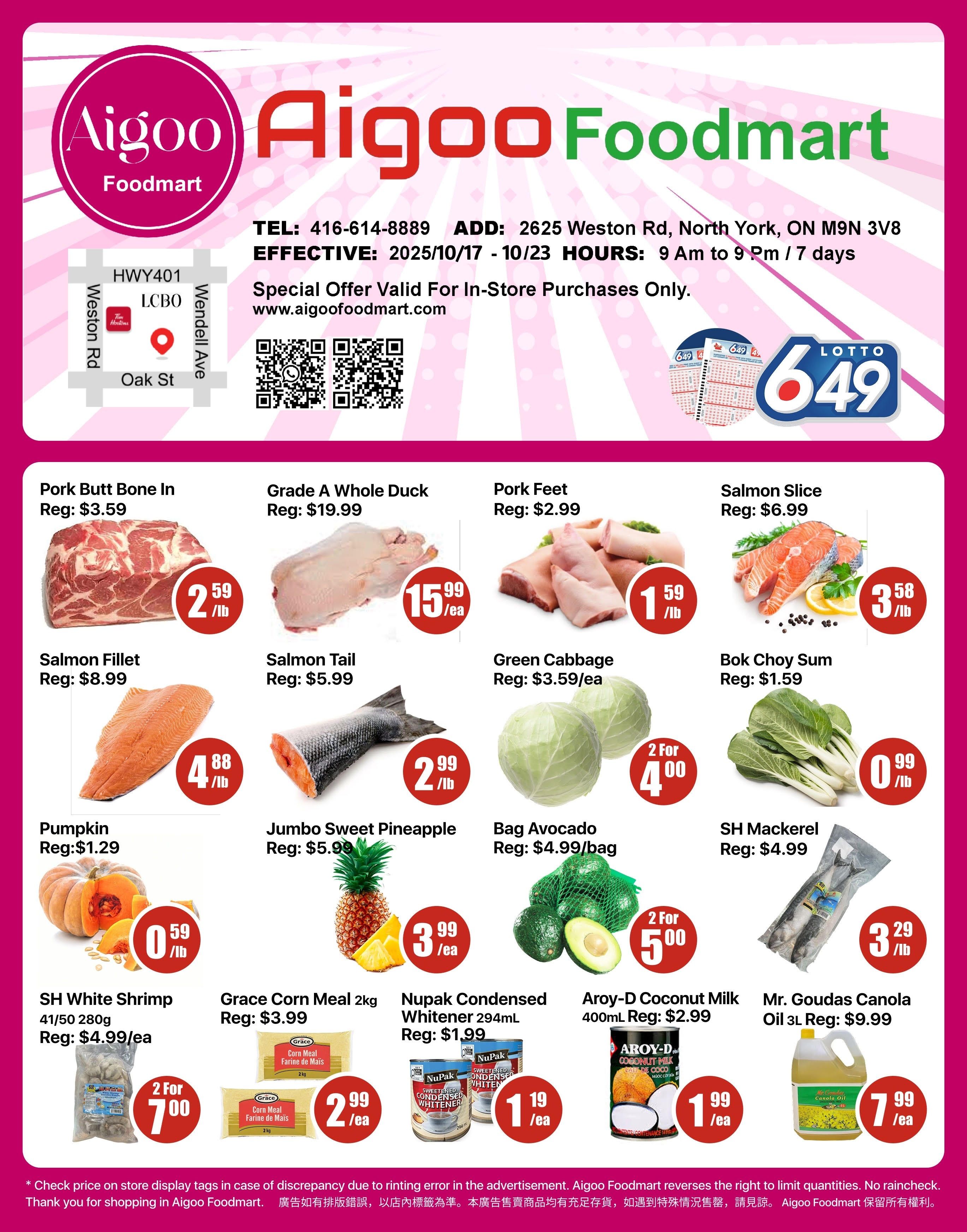 Aigoo Foodmart Weekly Flyers - Flyers Online