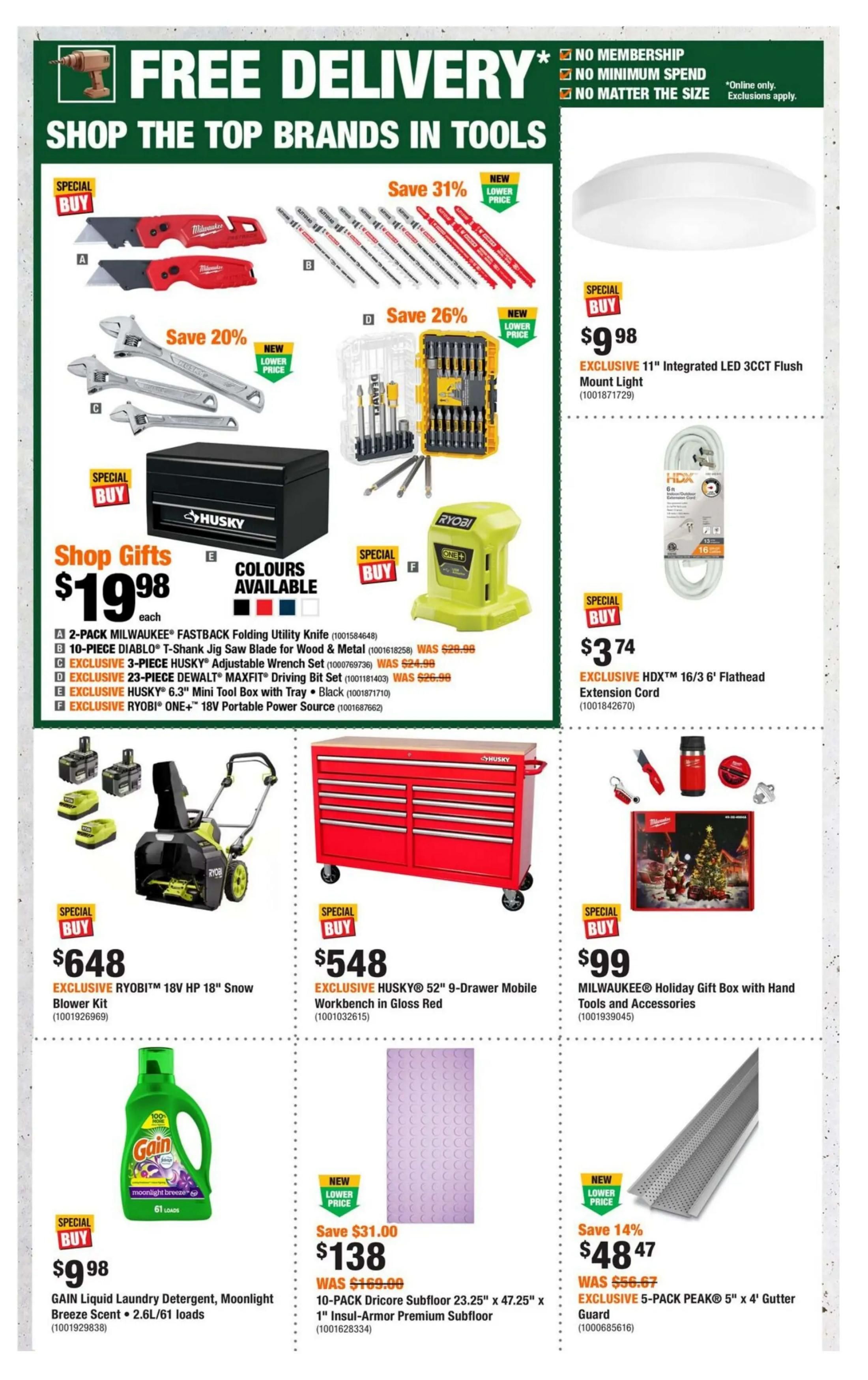 Home Depot Ontario Weekly Flyers | Flyers Online