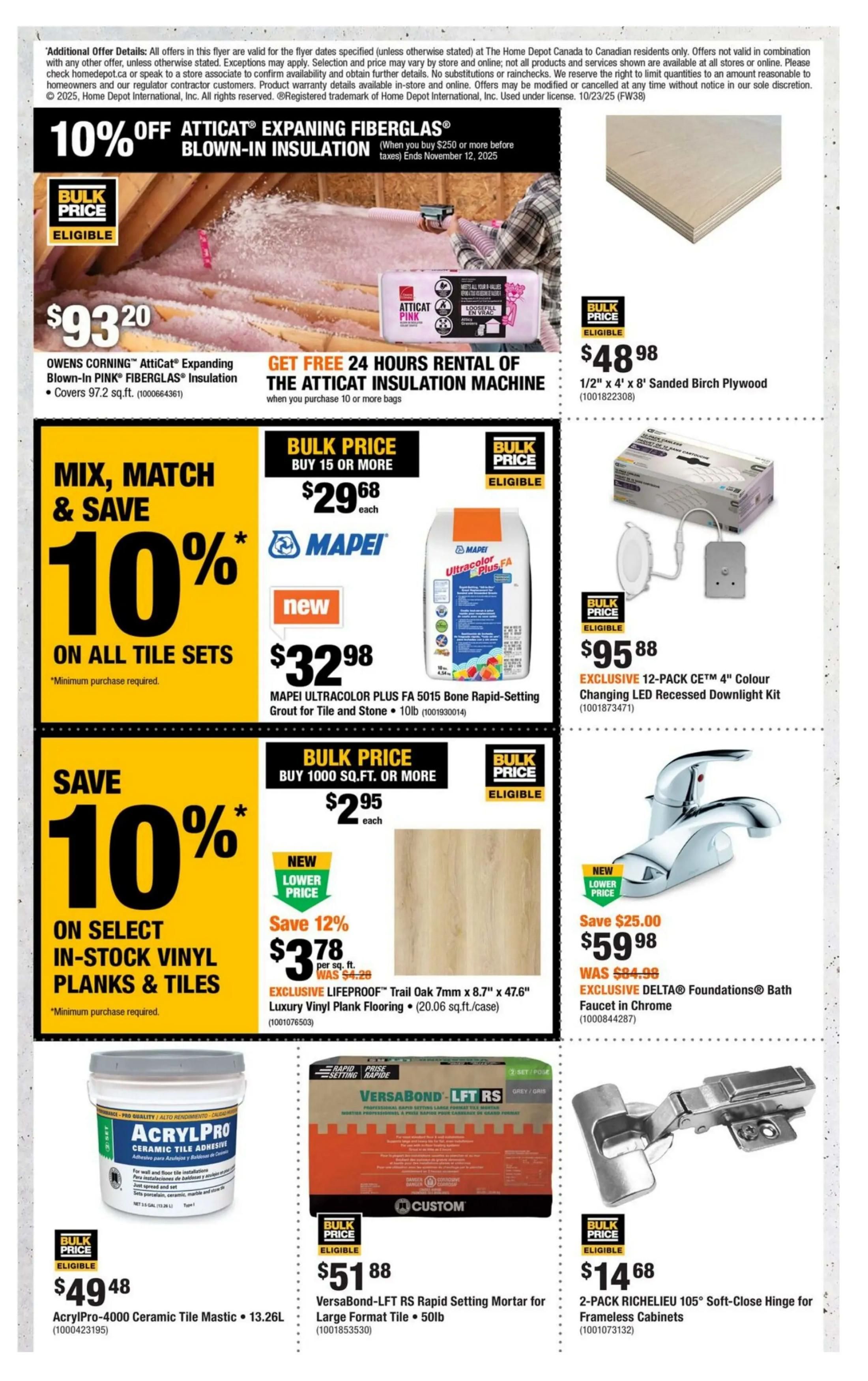 Home Depot Ontario Weekly Flyers | Flyers Online