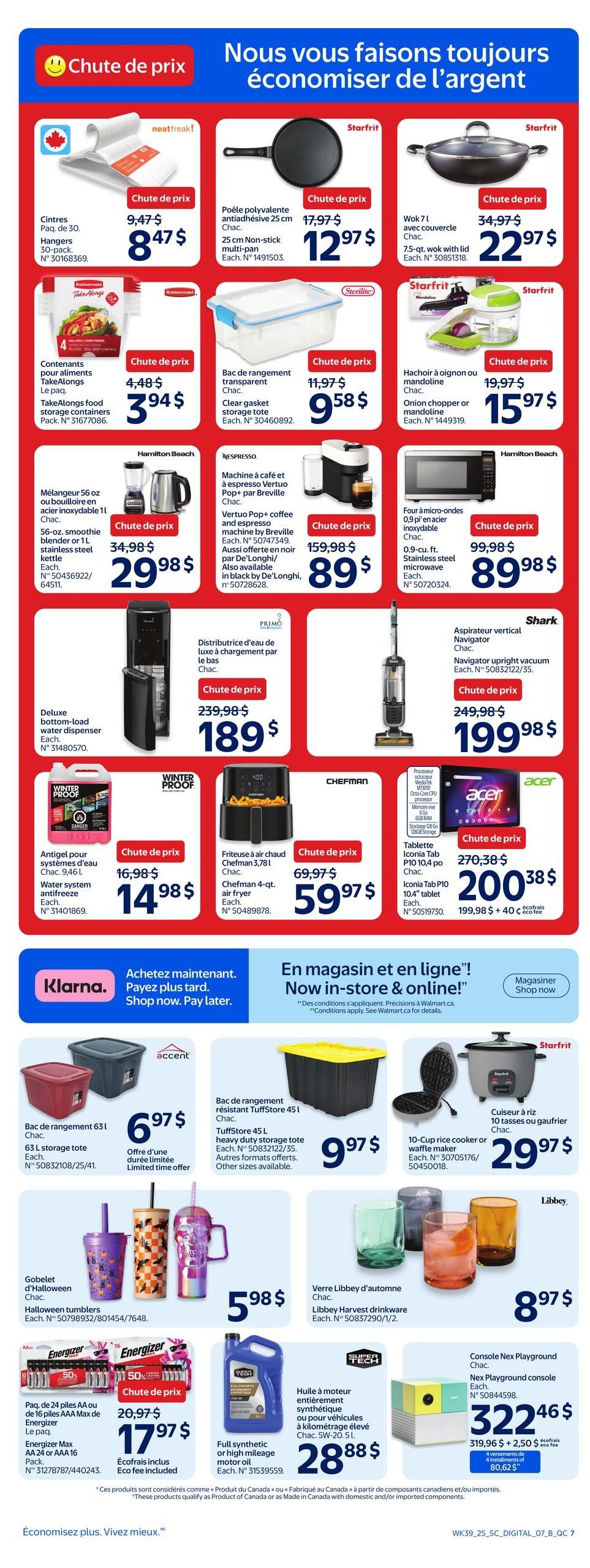 Walmart Canada Quebec Weekly Flyers | Flyers Online