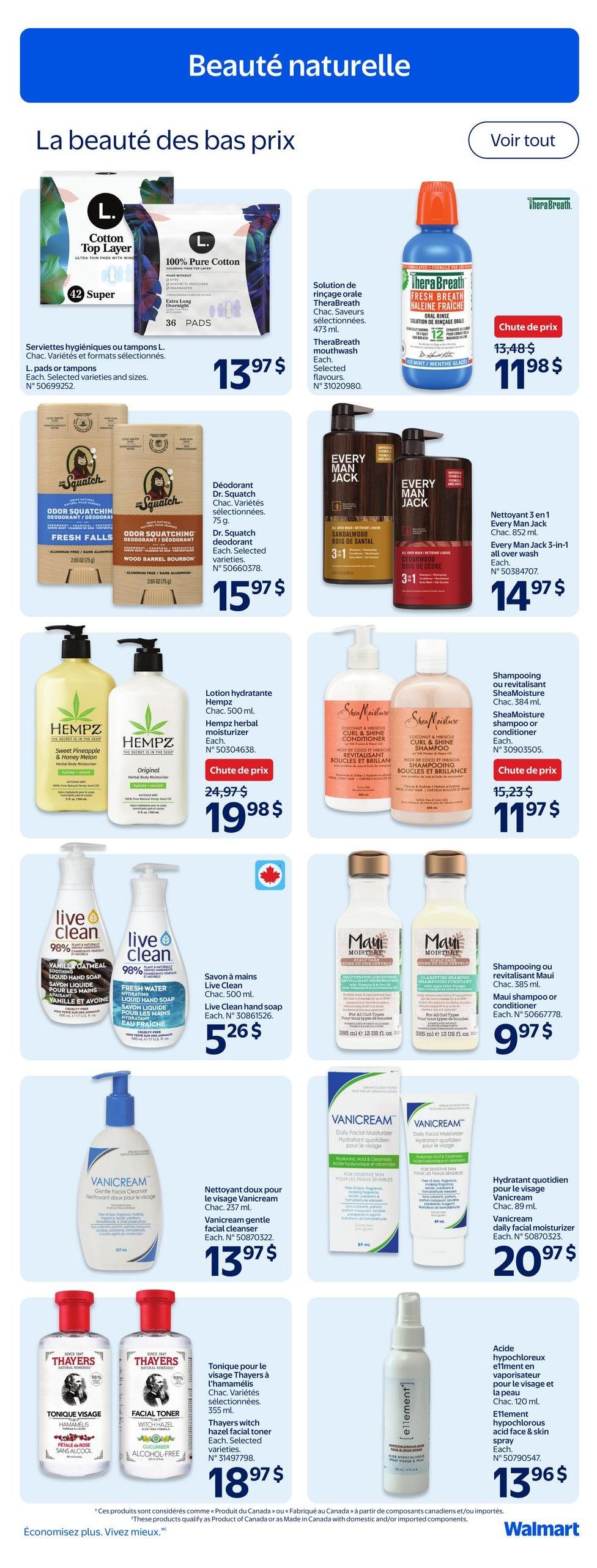 Walmart Canada Quebec Weekly Flyers | Flyers Online