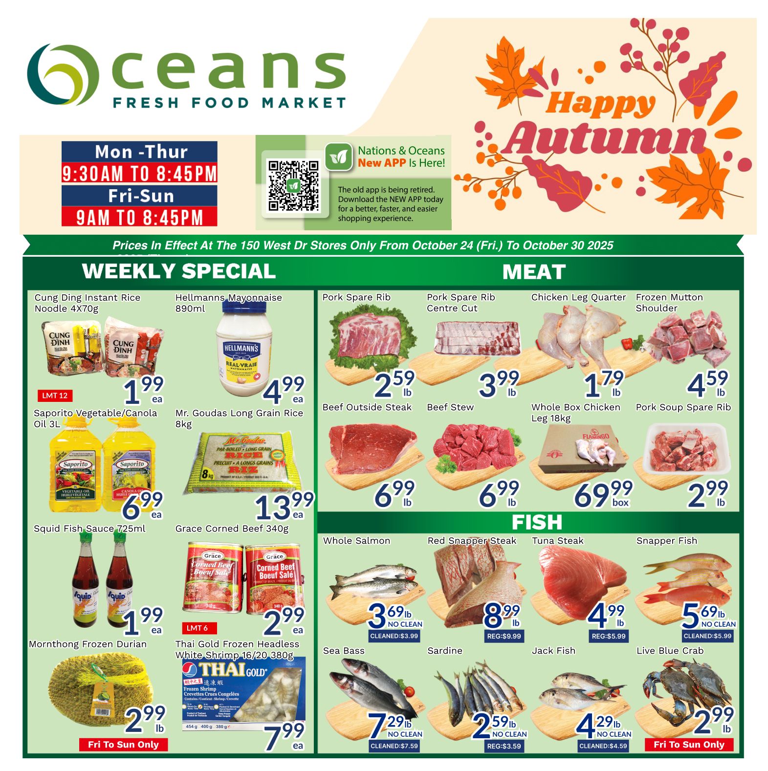 Oceans Fresh Food Market Brampton West Drive Weekly Flyers | Flyers Online