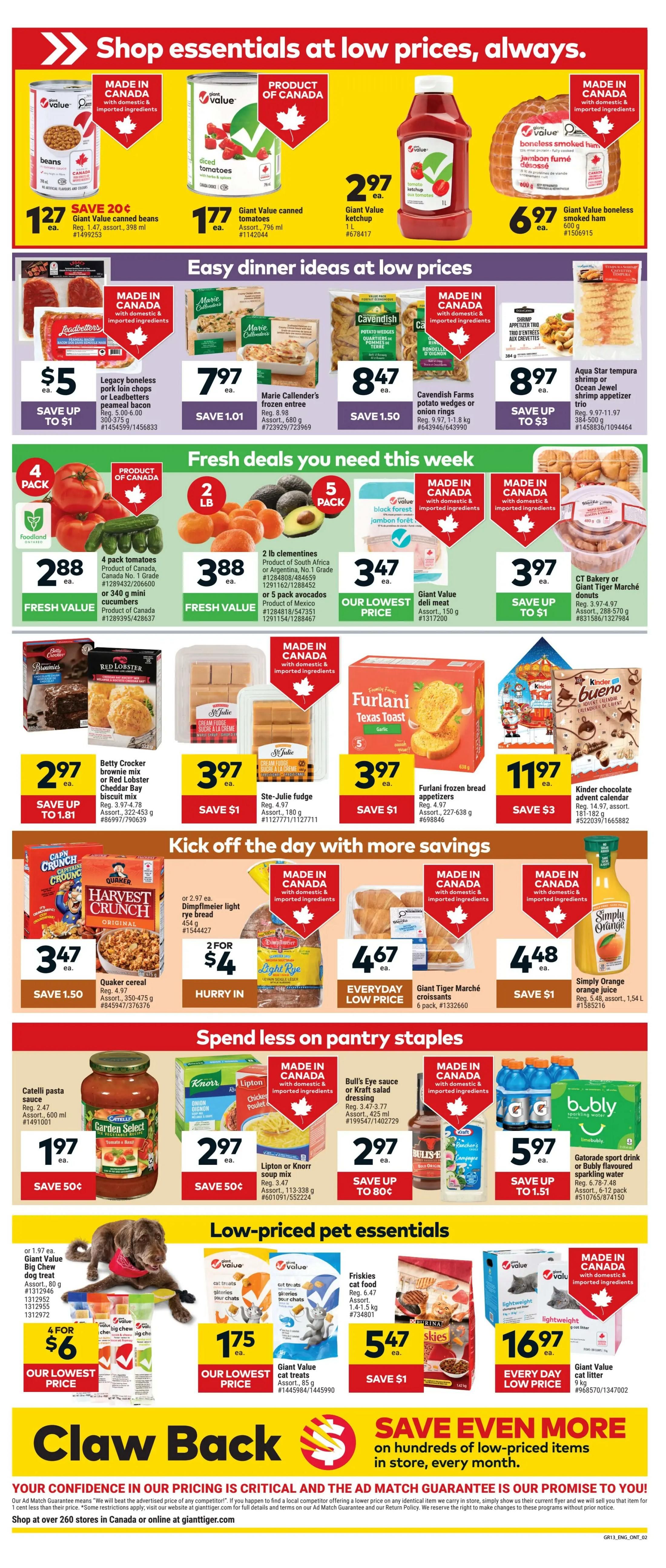 Giant Tiger Ontario Weekly Flyers | Flyers Online