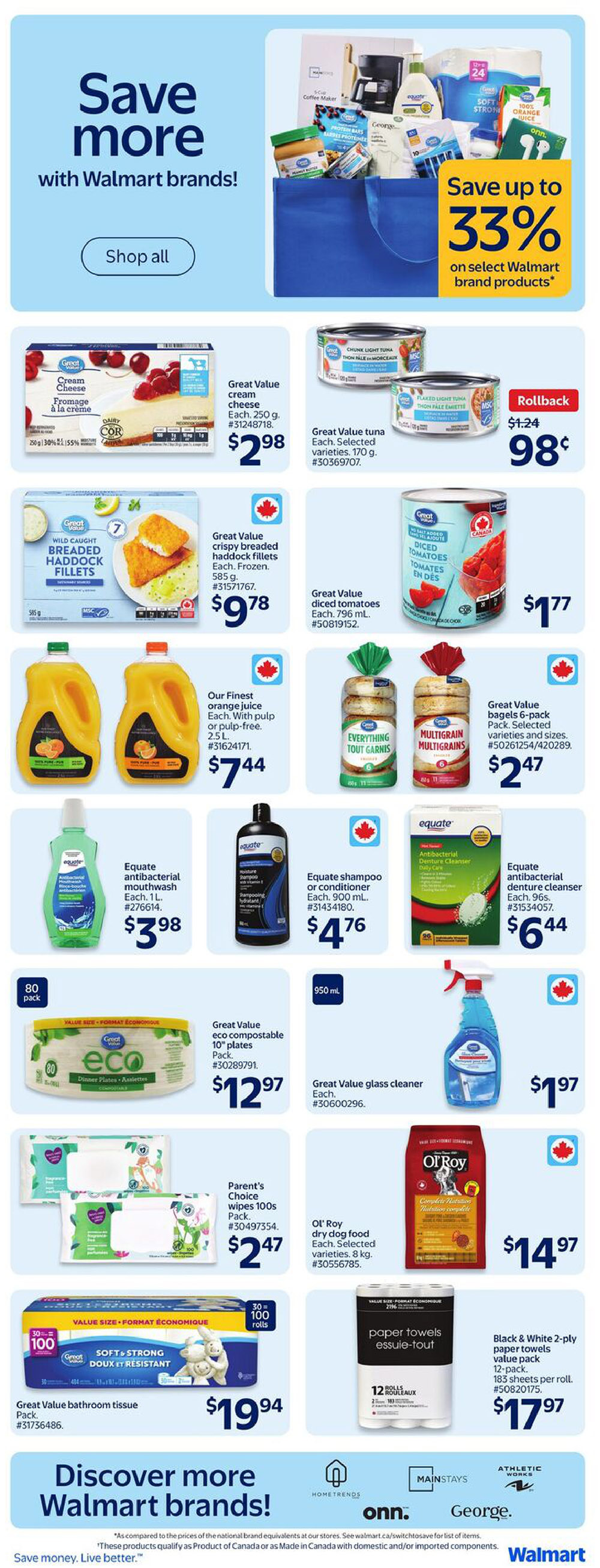 Walmart Canada Western Canada Upcoming Flyer - Flyers Online