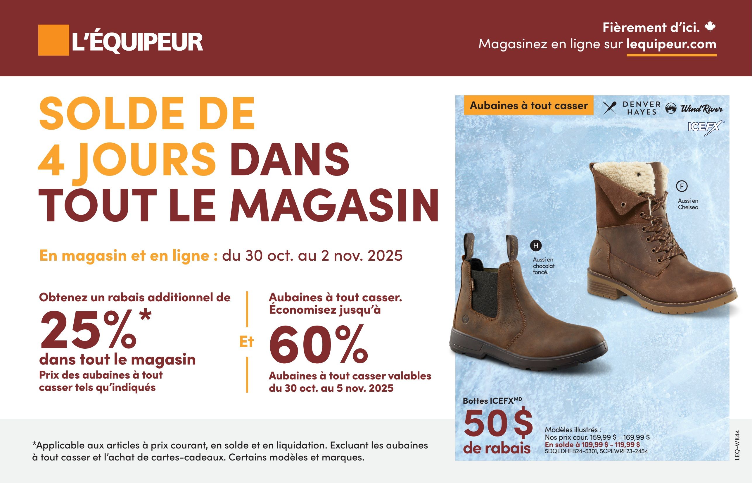 Mark's - Quebec - Weekly Flyer Specials from Oct 30th to Nov 5th 2025 ...