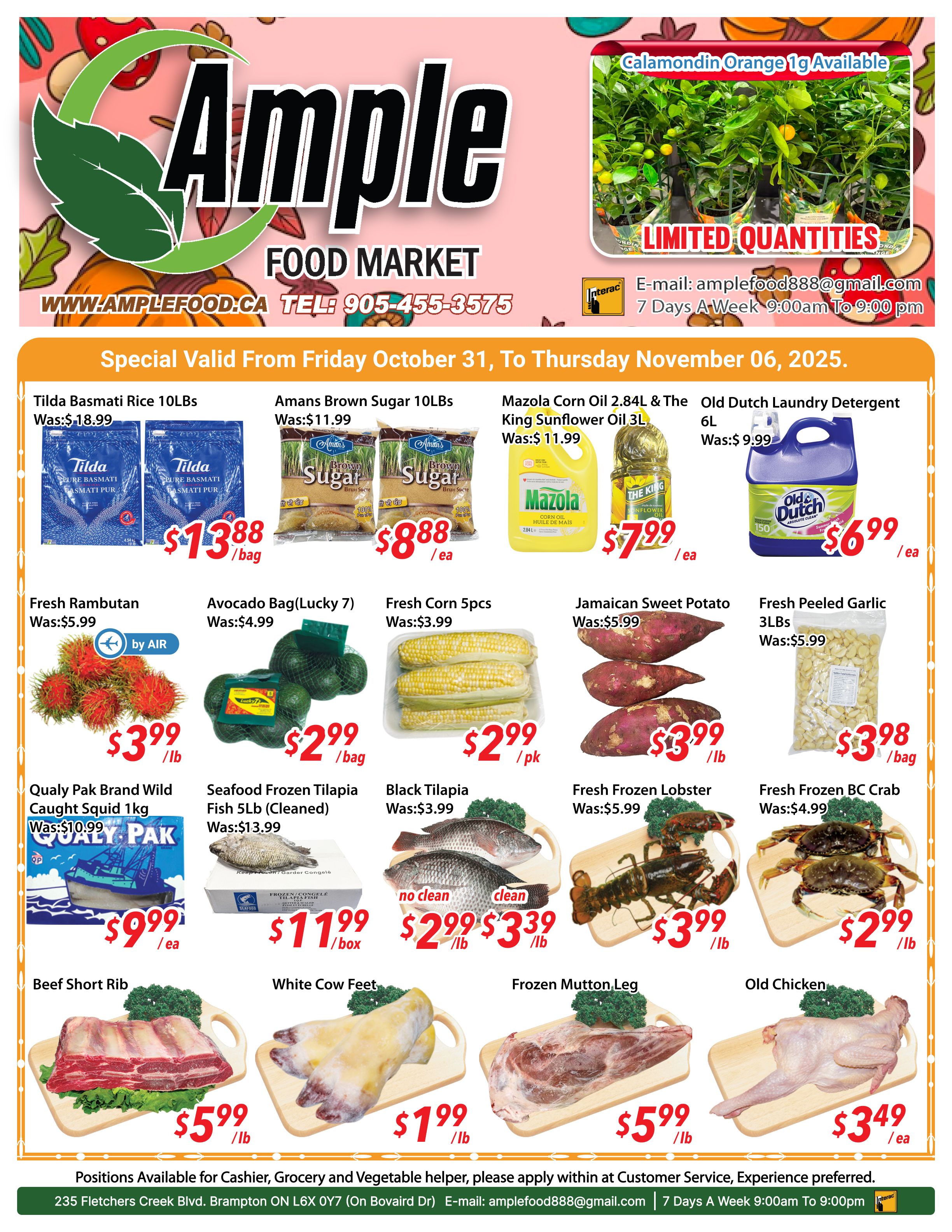 Ample Food Market Brampton Store Weekly Flyers | Flyers Online