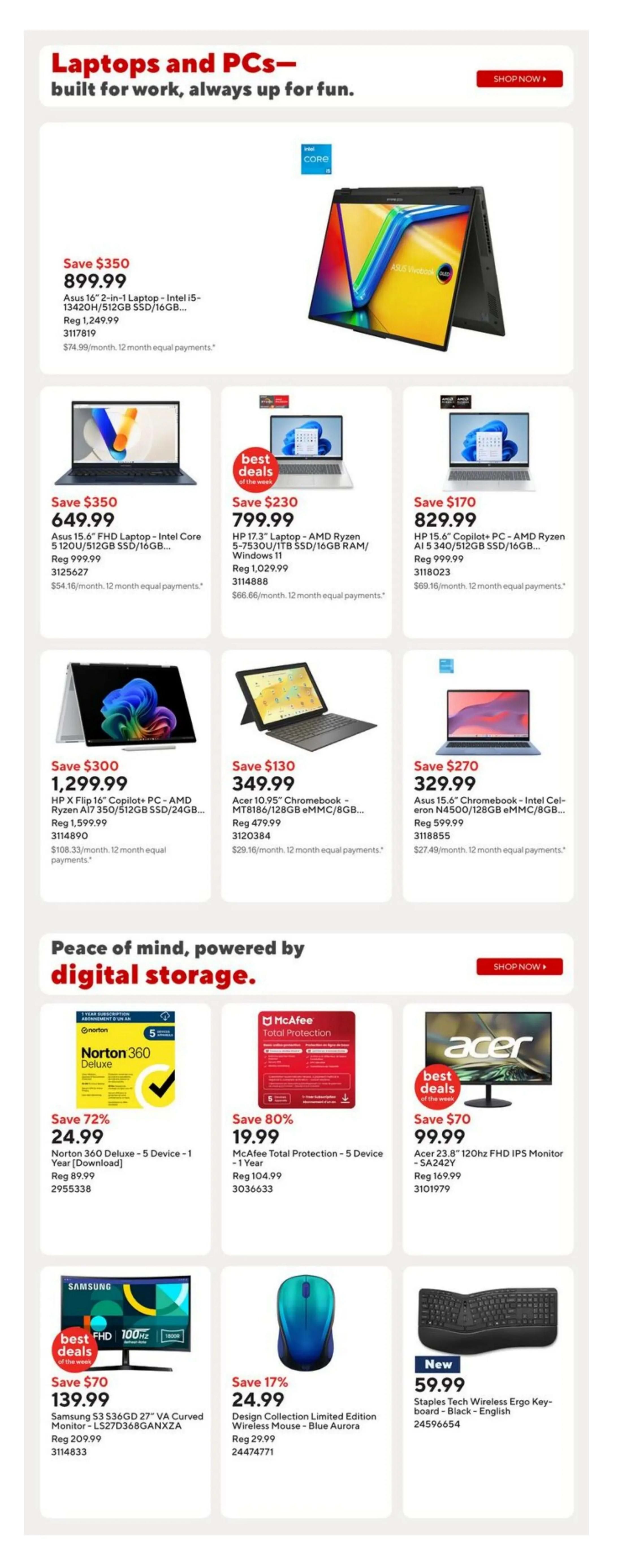 Staples - Weekly Flyer Specials from Nov 7th to Nov 13th 2025 - Flyers ...