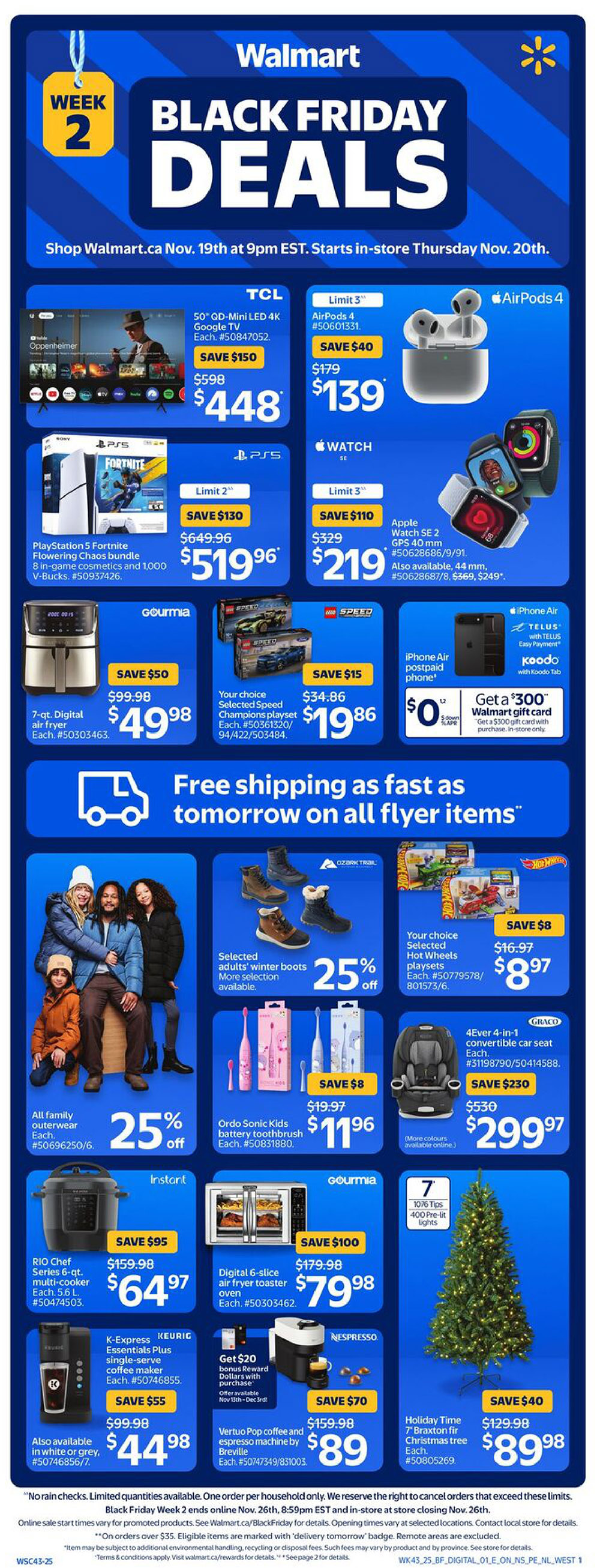Walmart Canada - Western Canada - Black Friday Deals Flyer from Nov ...