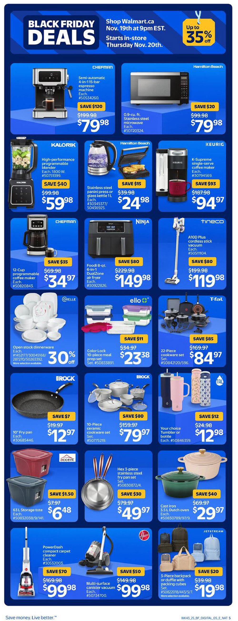 Walmart Canada - Western Canada - Black Friday Deals Flyer from Nov ...