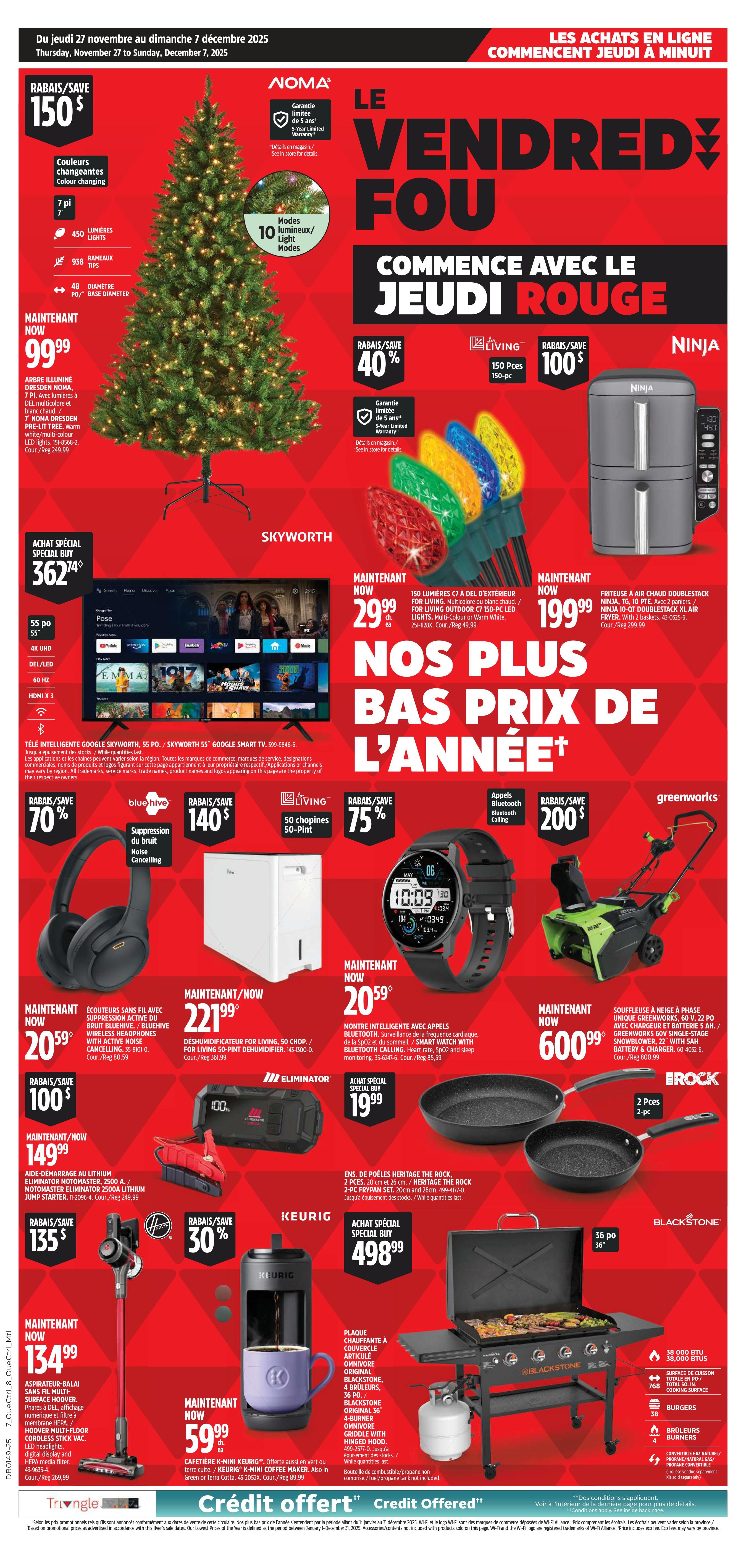 Canadian Tire - Quebec - Black Friday Flyer Specials from Nov 27th to ...