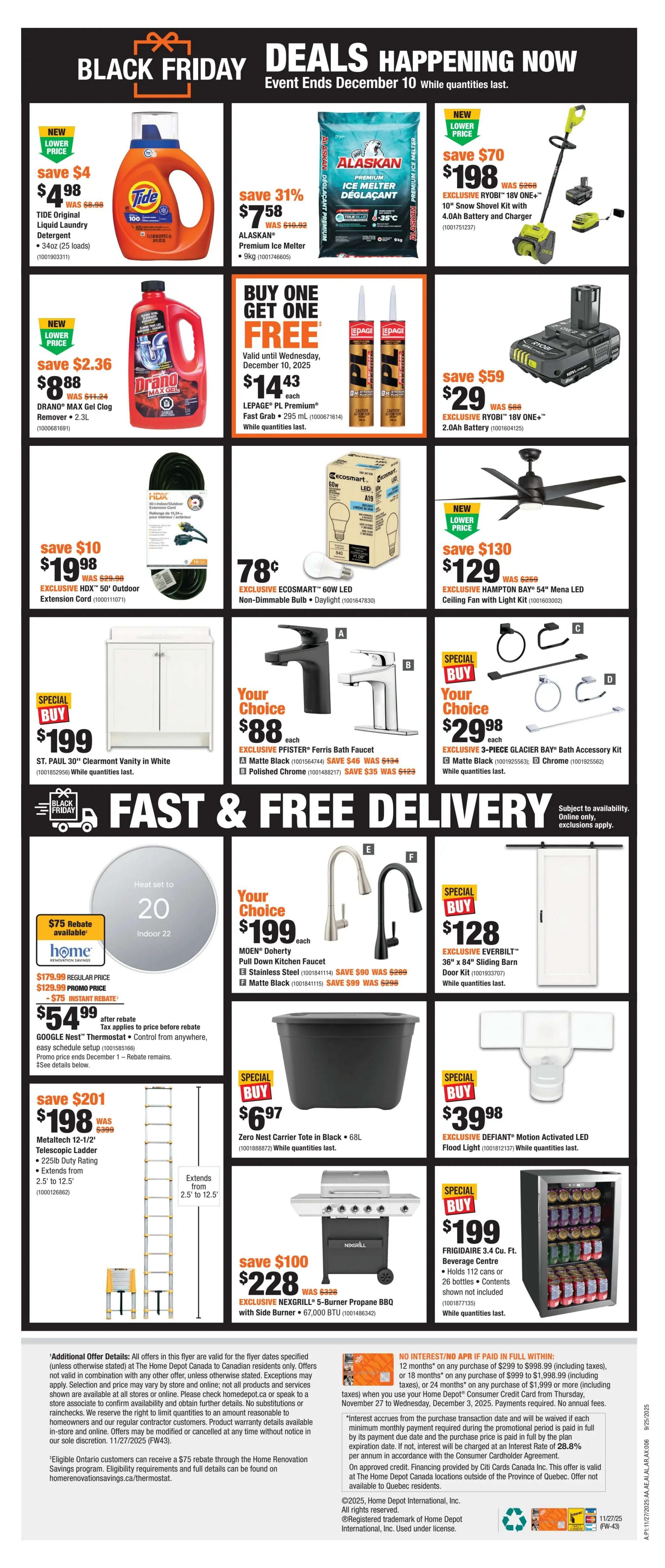 Home Depot Ontario Weekly Flyers | Flyers Online