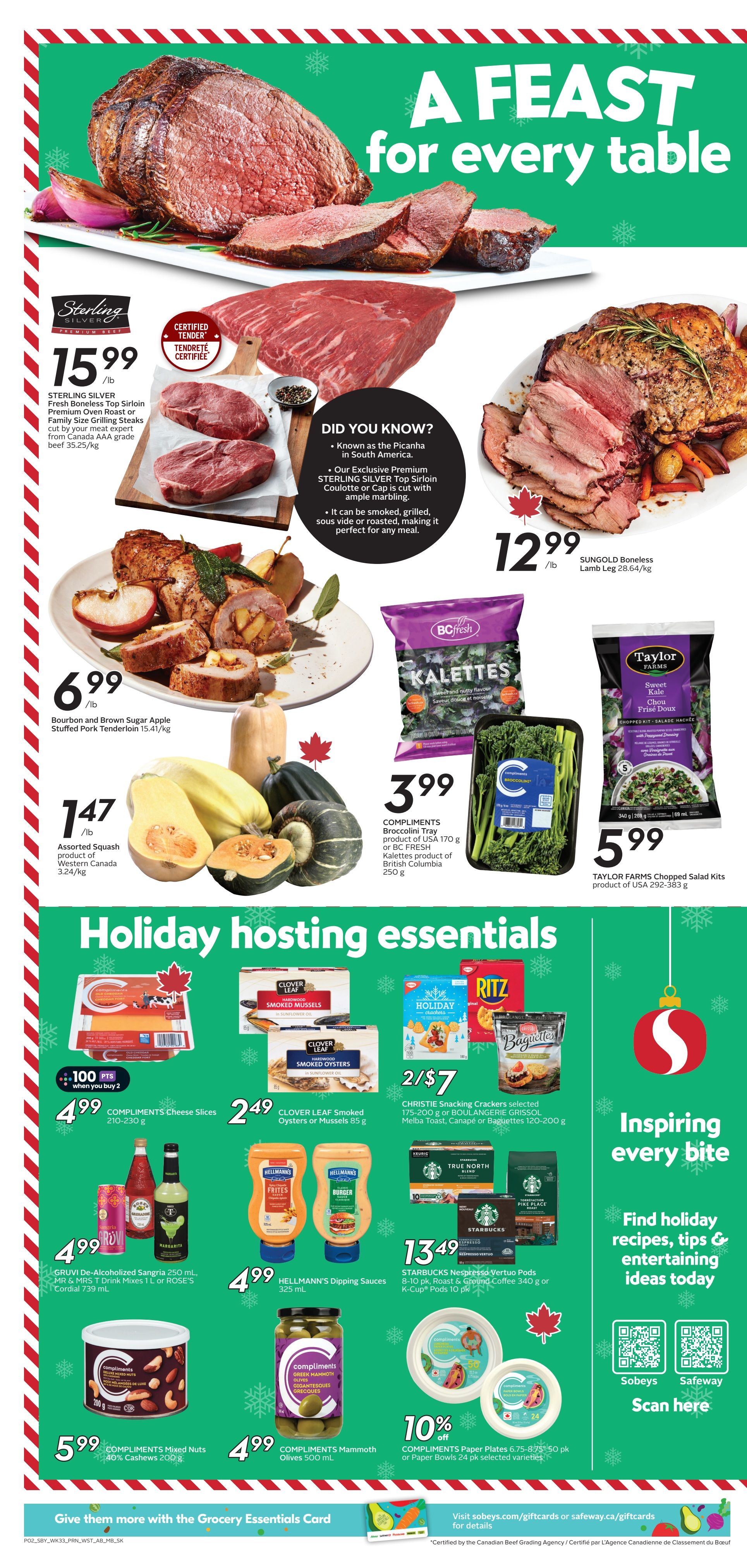 Sobeys Manitoba Weekly Flyers | Flyers Online