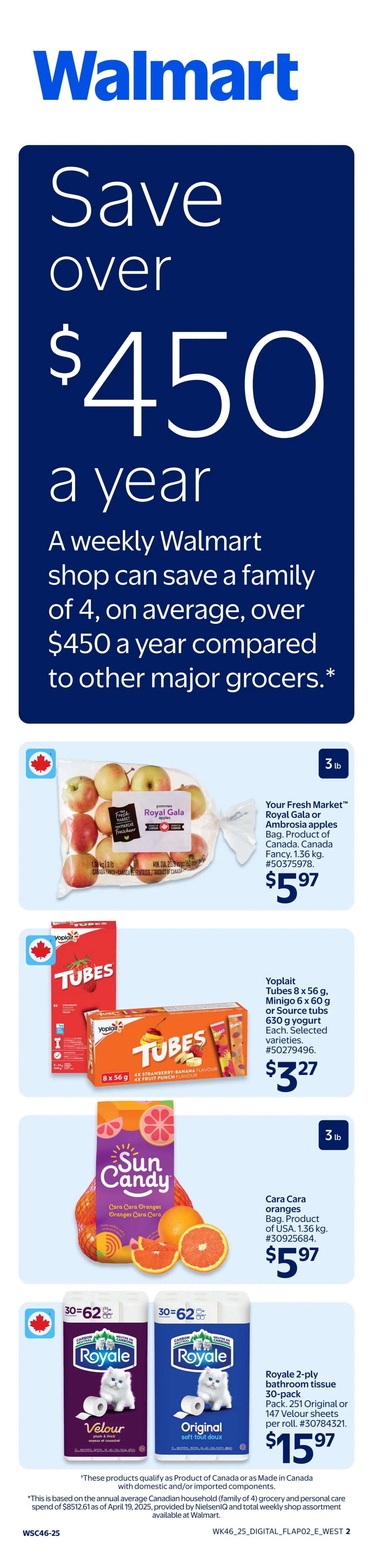 Walmart Canada Western Canada Weekly Flyers | Flyers Online