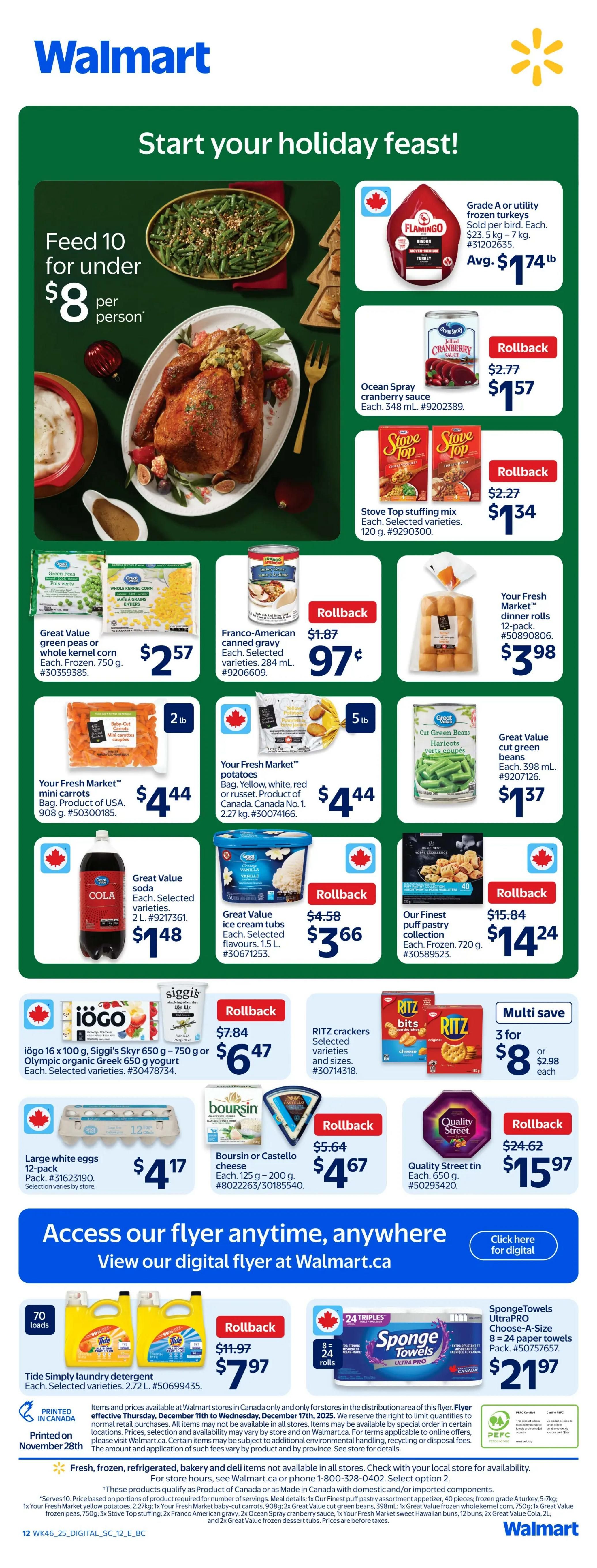 Walmart Canada Western Canada Weekly Flyers | Flyers Online