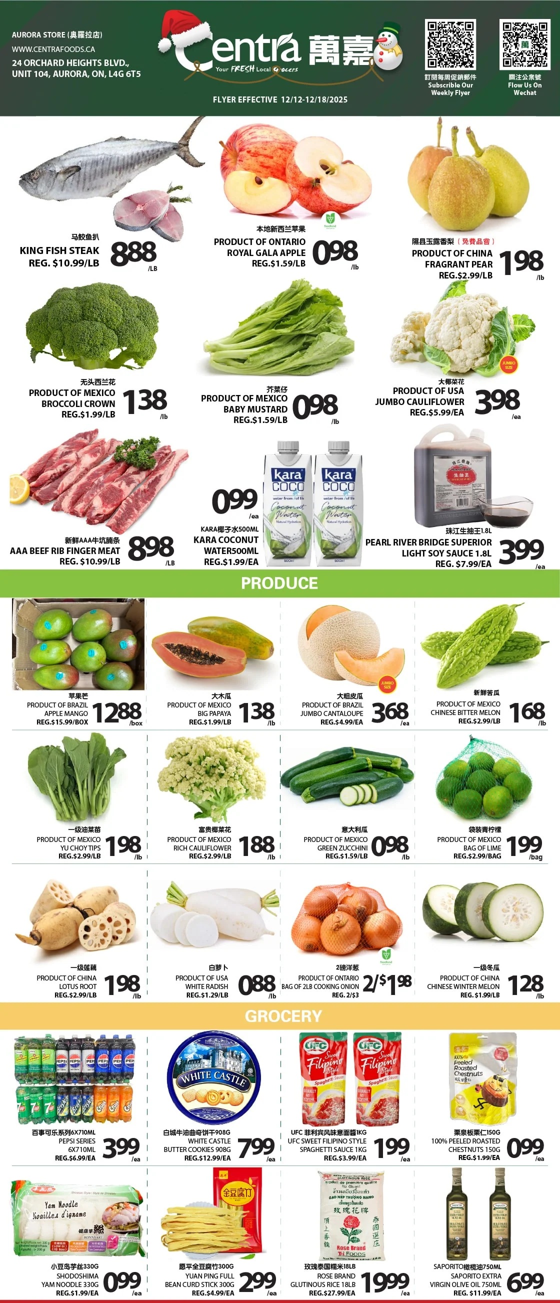Centra Food Market Aurora Weekly Flyers | Flyers Online
