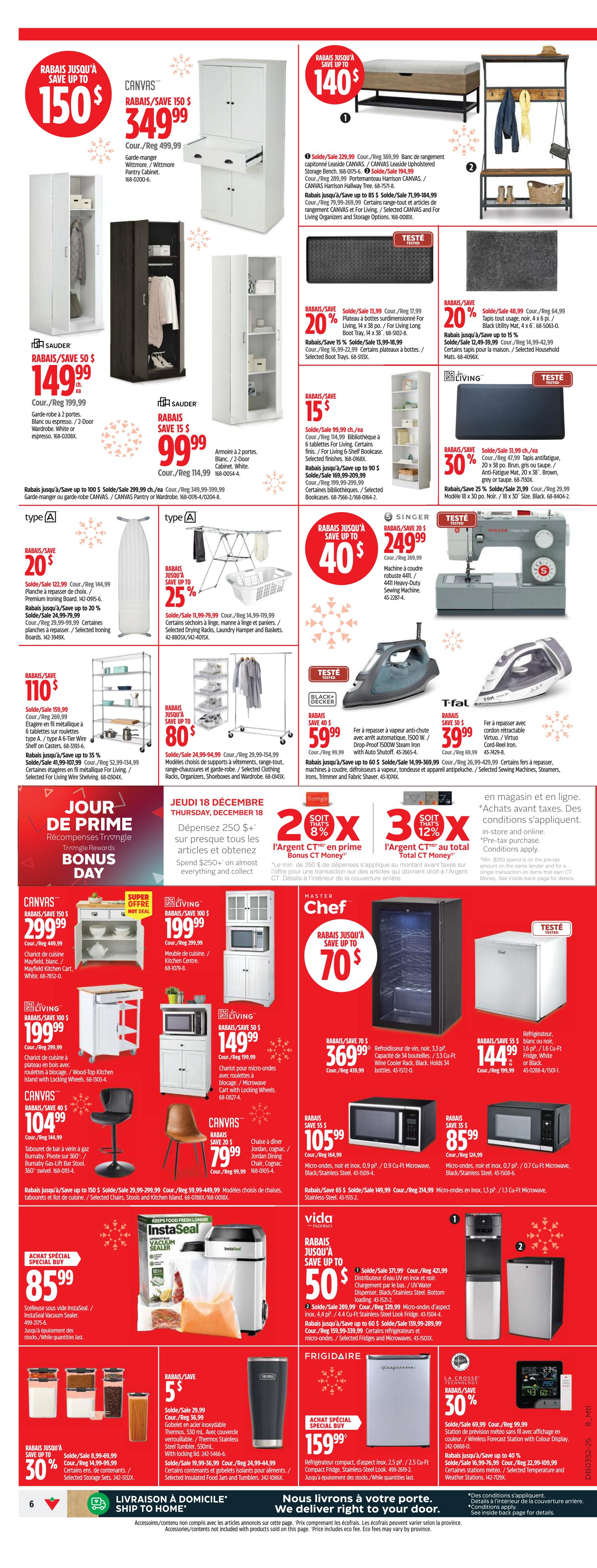 Canadian Tire - Quebec - Boxing week Flyer from Dec 18th to Dec 28th ...