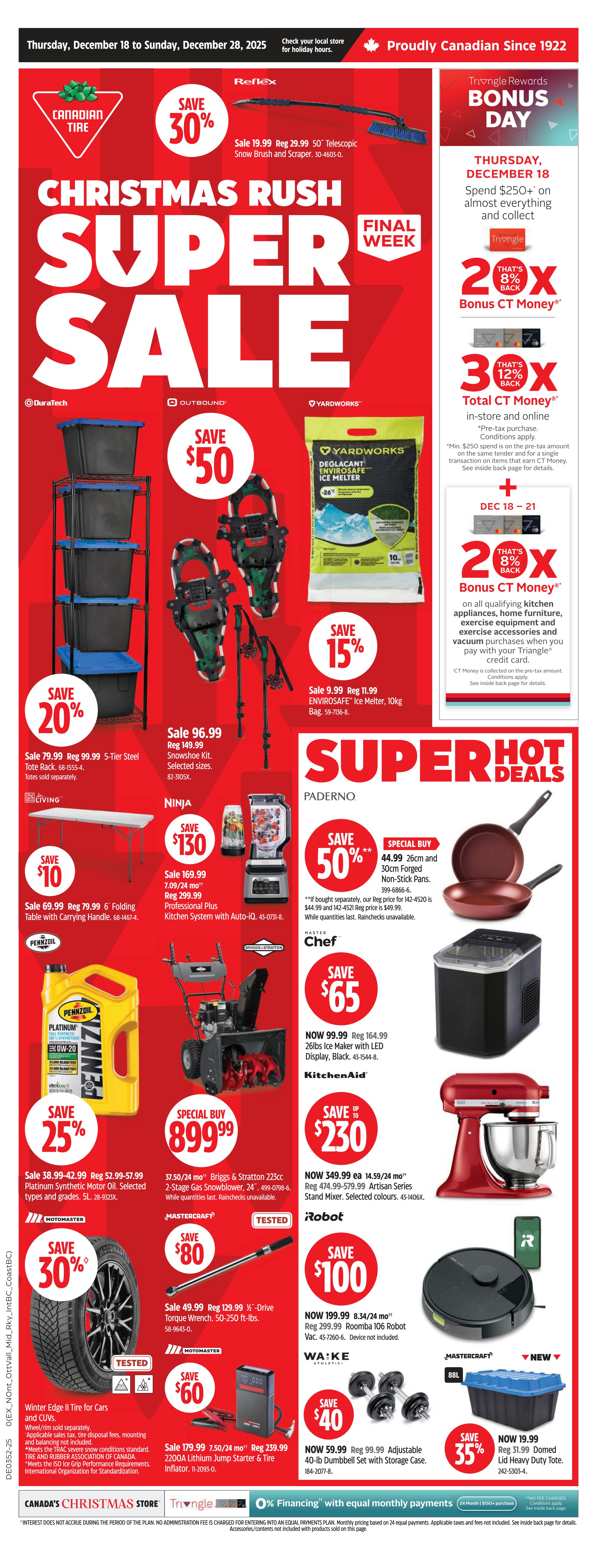 Canadian Tire - Atlantic Canada - Boxing Week Flyer from Dec 18th to ...