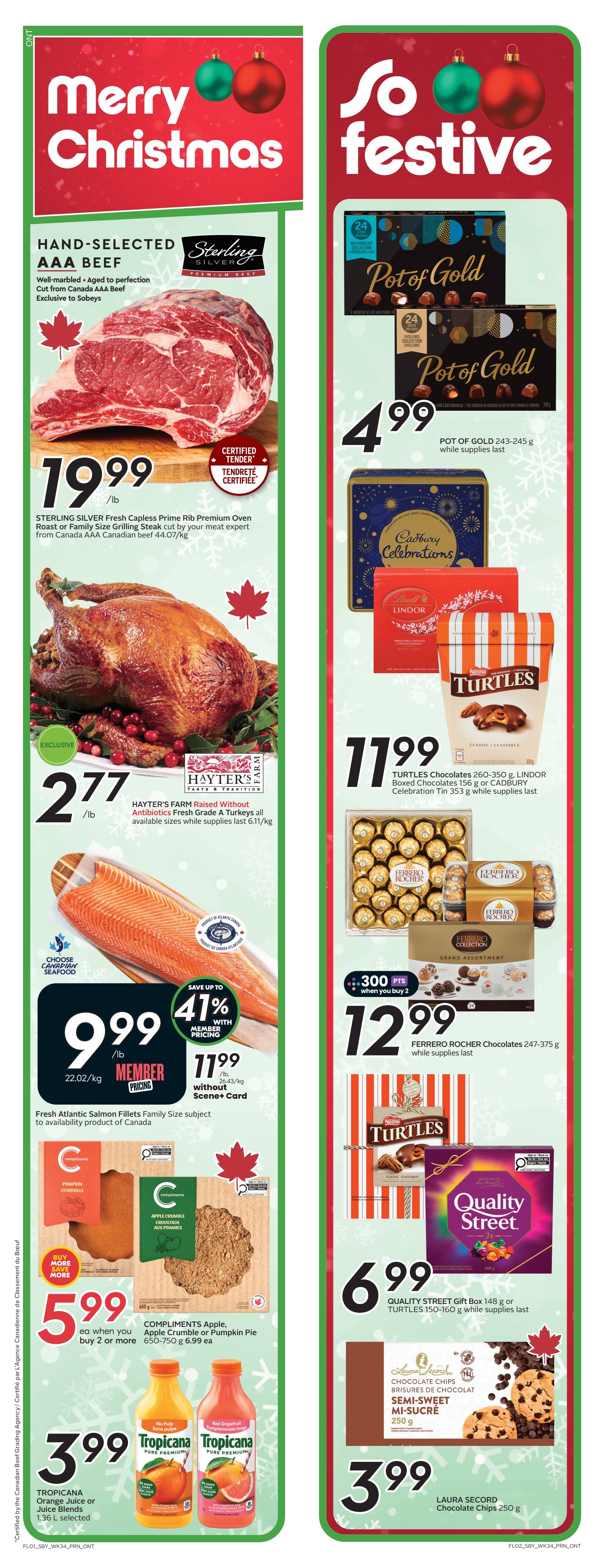 Sobeys Ontario Weekly Flyers | Flyers Online