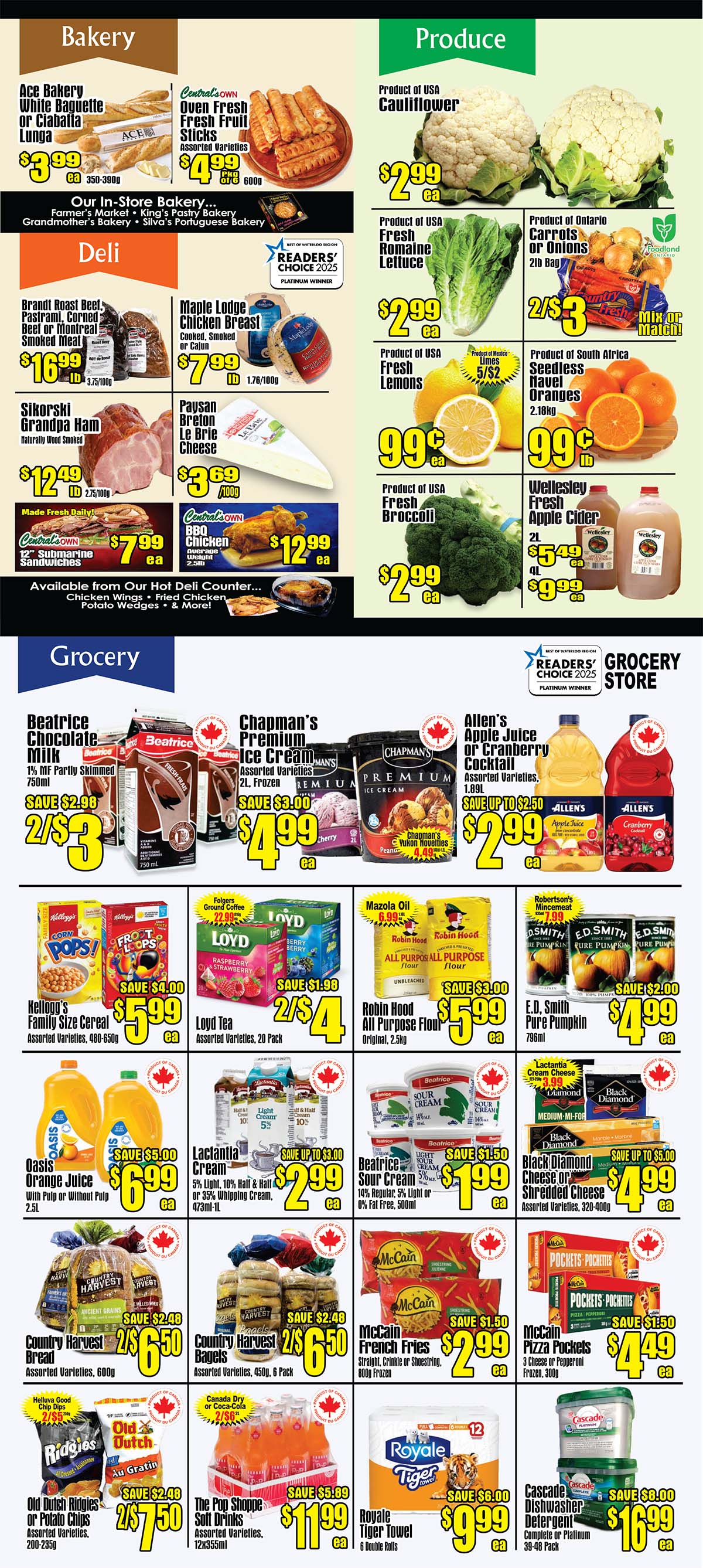 Central Fresh Market - Flyer Specials from Dec 18th to Dec 31st 2025 ...