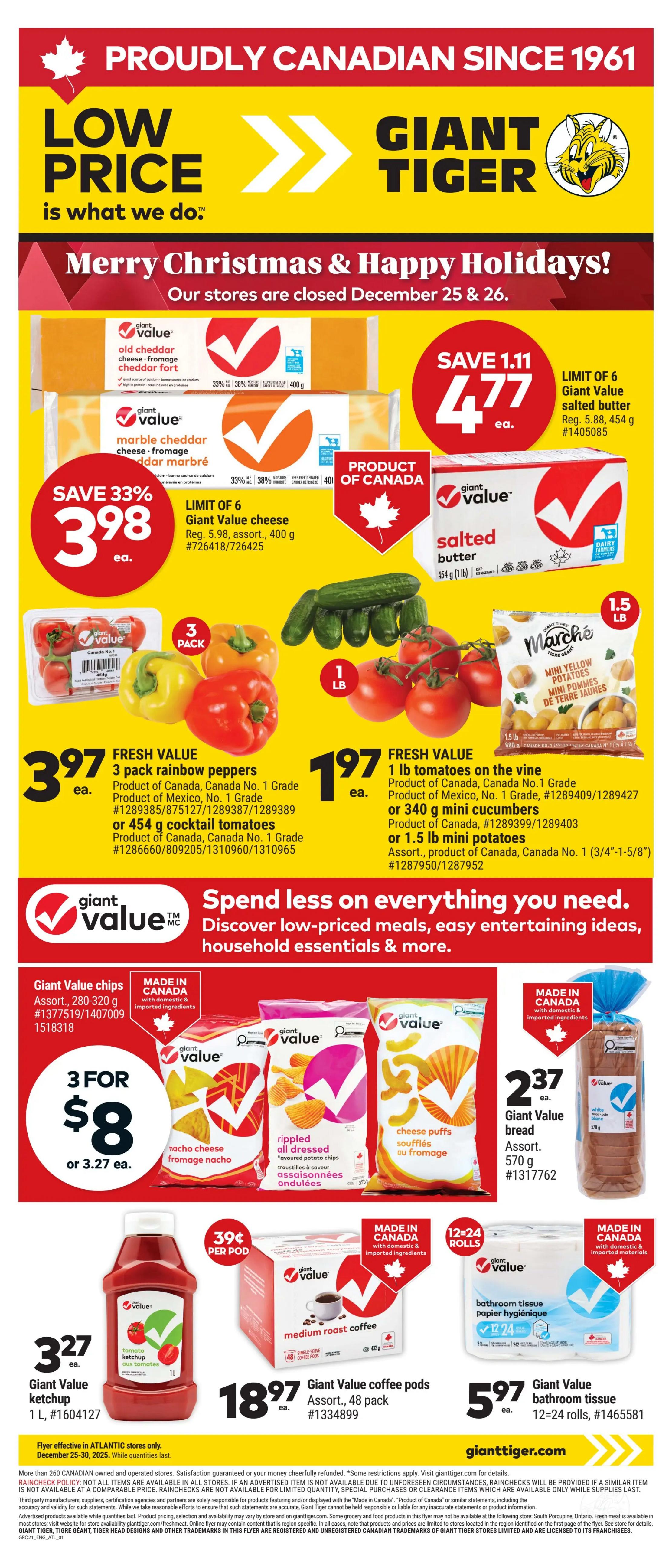 Giant Tiger Atlantic Canada Weekly Flyers | Flyers Online