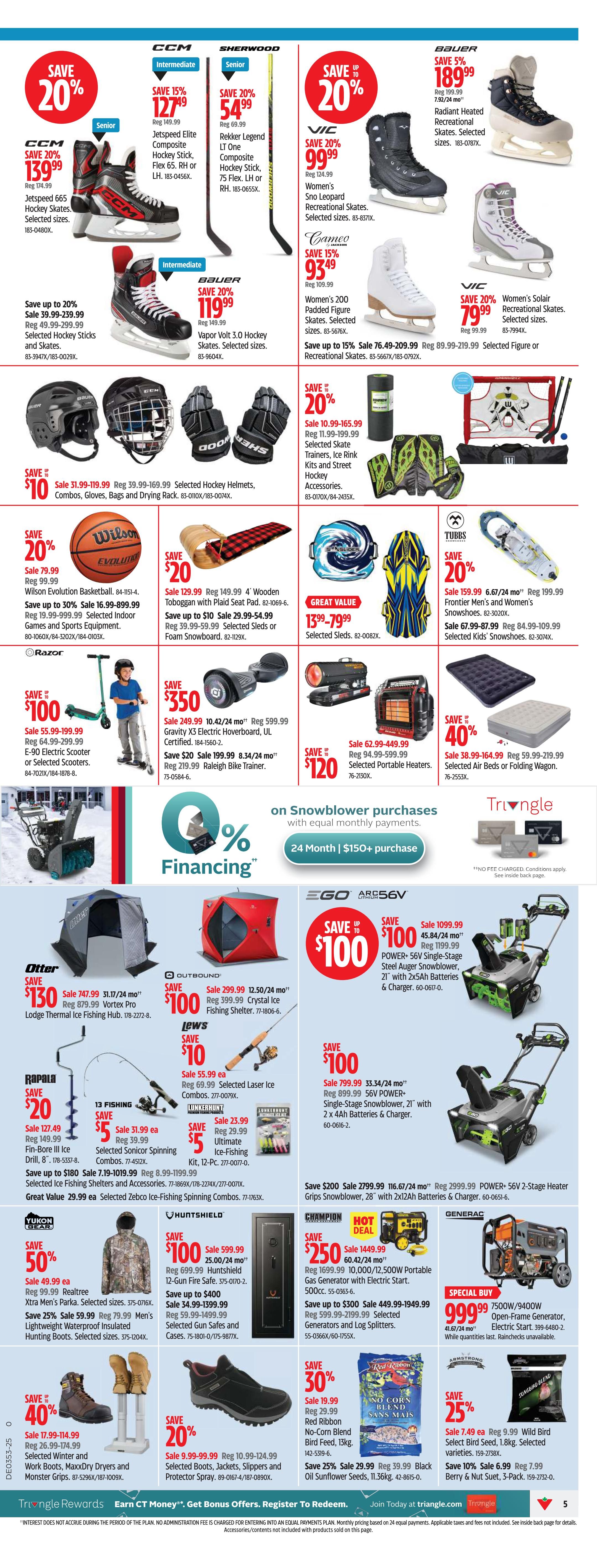 Canadian Tire Ontario Weekly Flyers | Flyers Online
