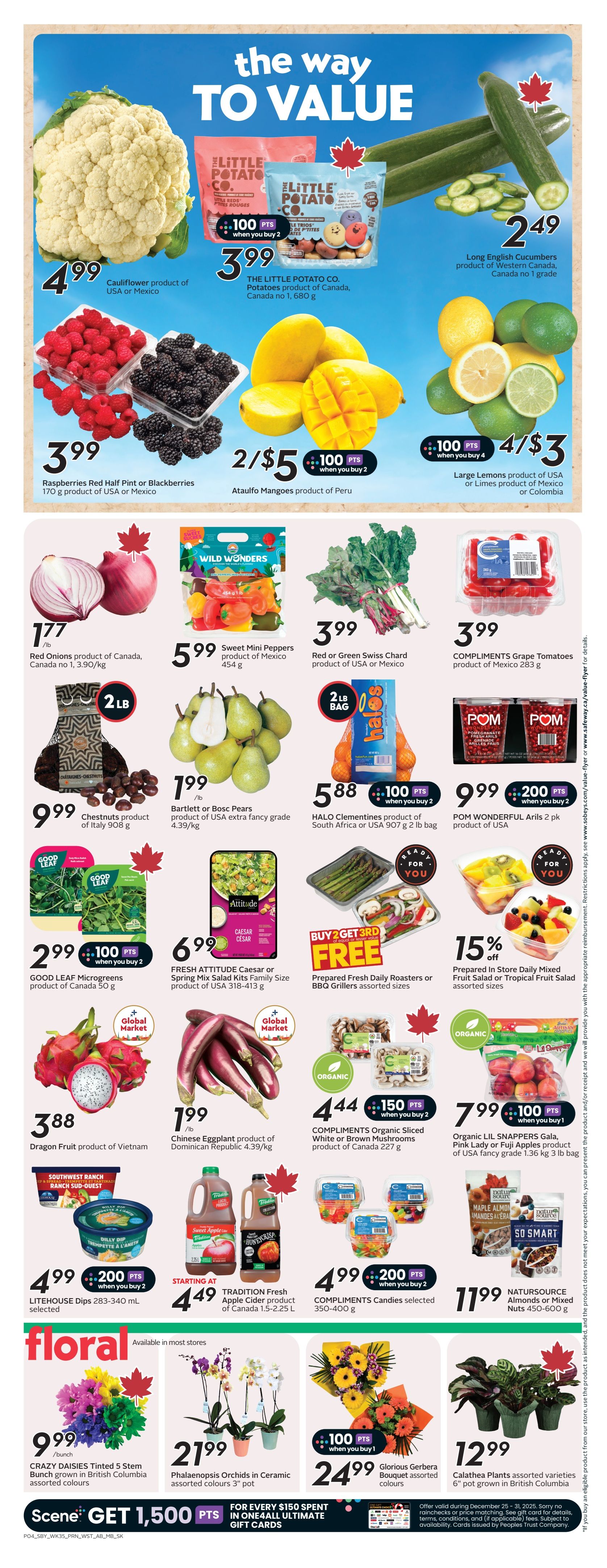 Sobeys Saskatchewan Weekly Flyers | Flyers Online