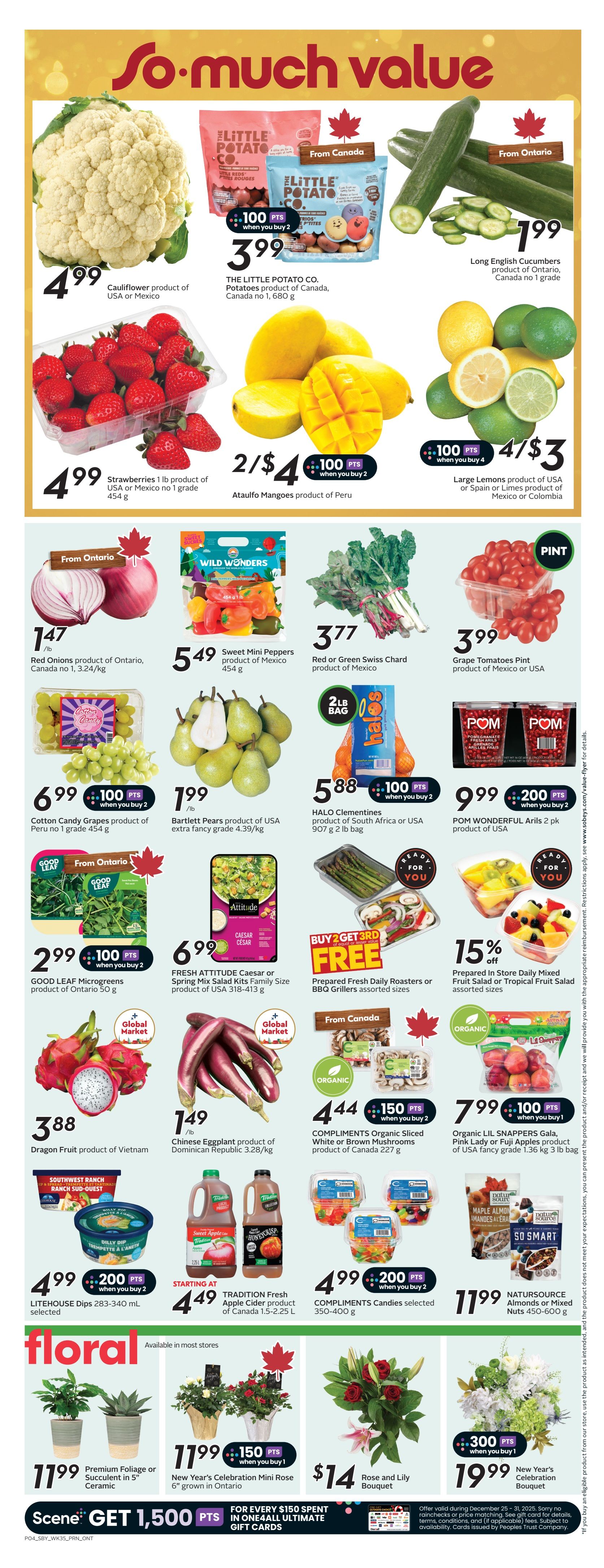 Sobeys Ontario Weekly Flyers | Flyers Online