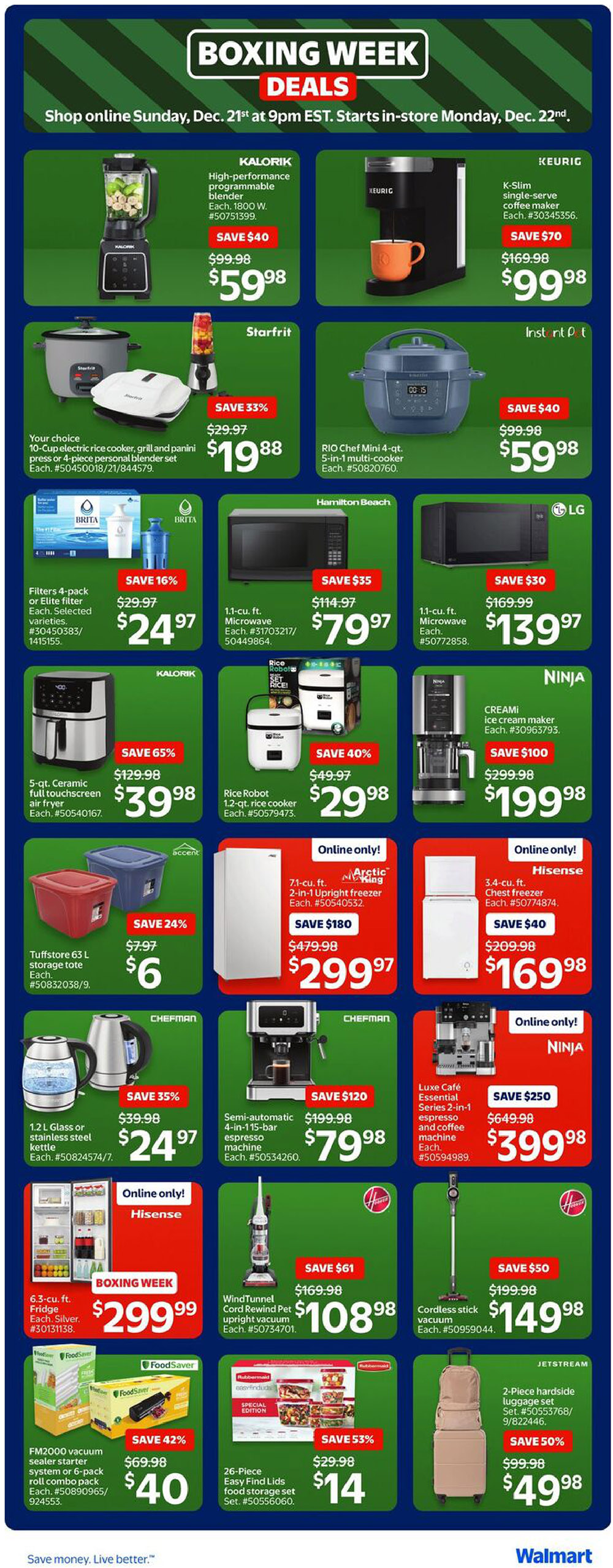 Walmart Canada - Ontario - Boxing Week Sale Flyer from Dec 24th to Dec ...