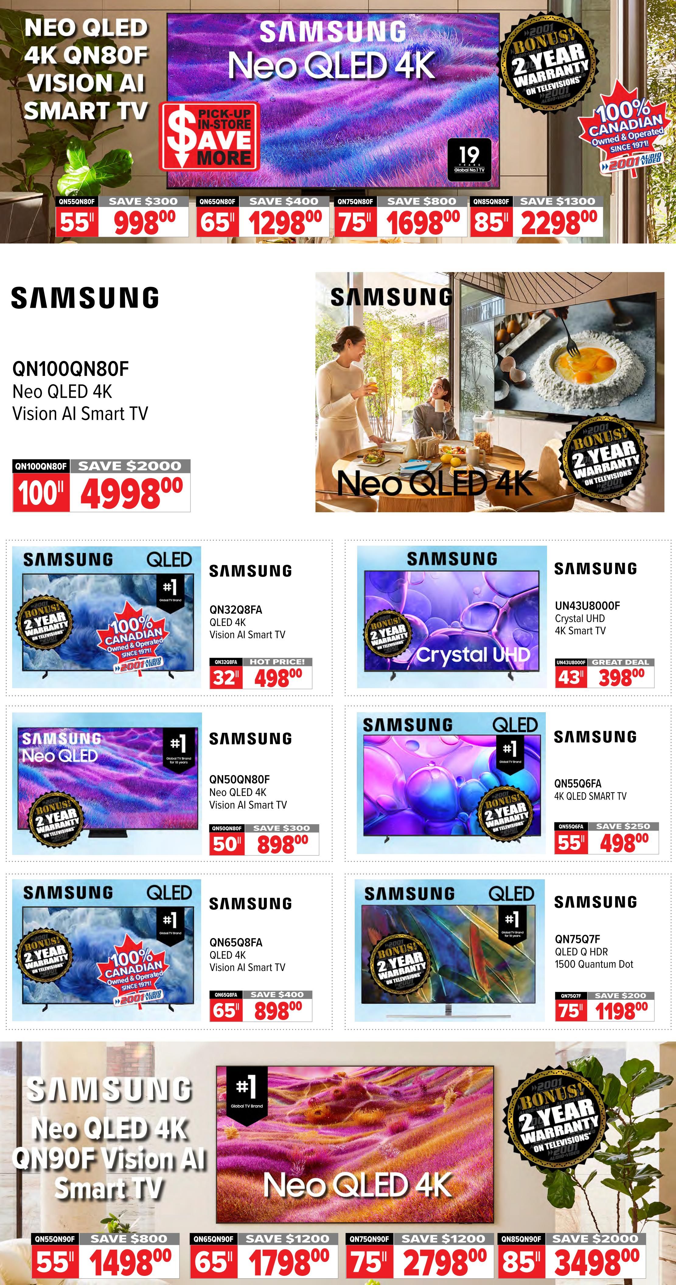 2001 Audio Video Upcoming Flyer - Flyers Online