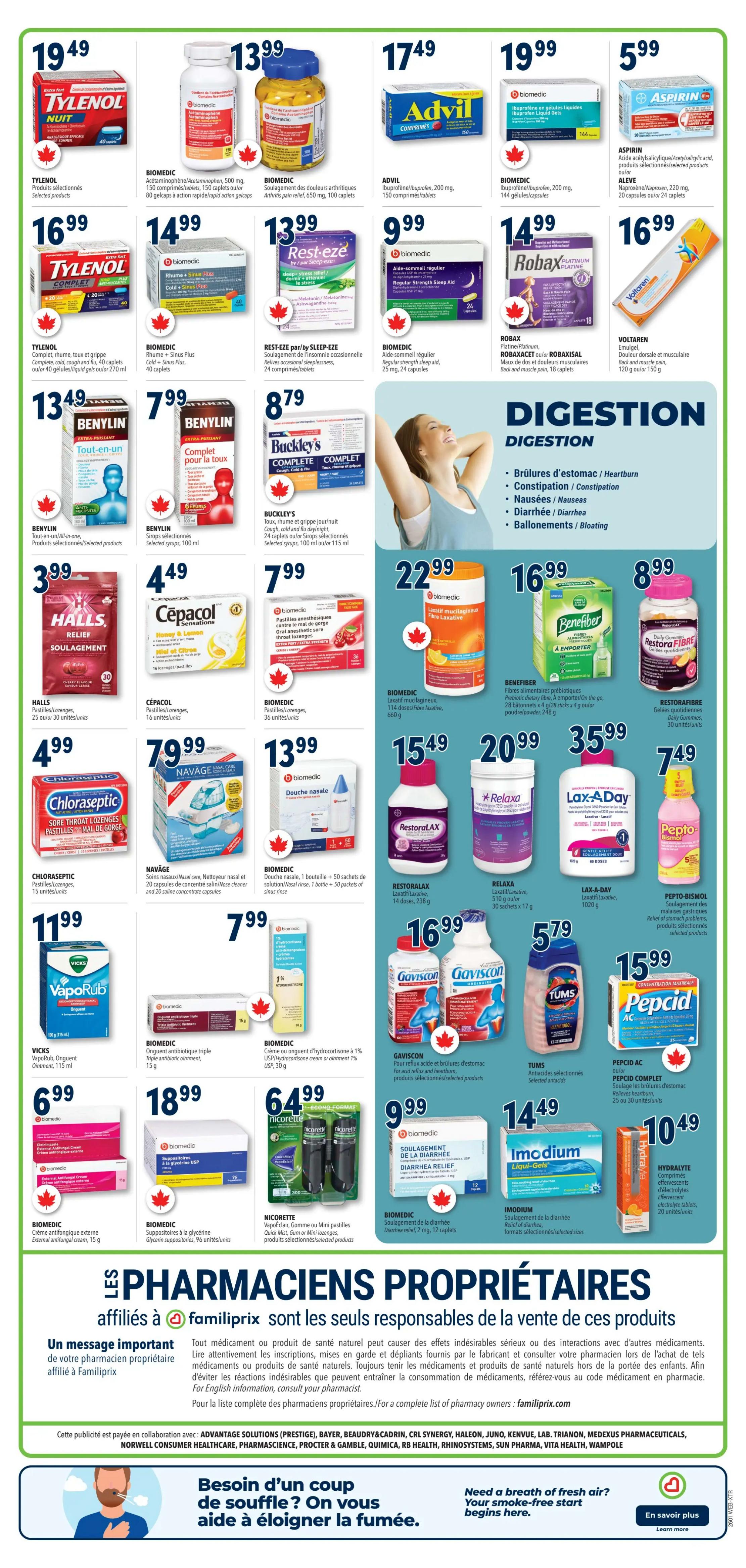 Familiprix - Extra Flyer from Jan 1st to Jan 7th 2026 - Flyers Online