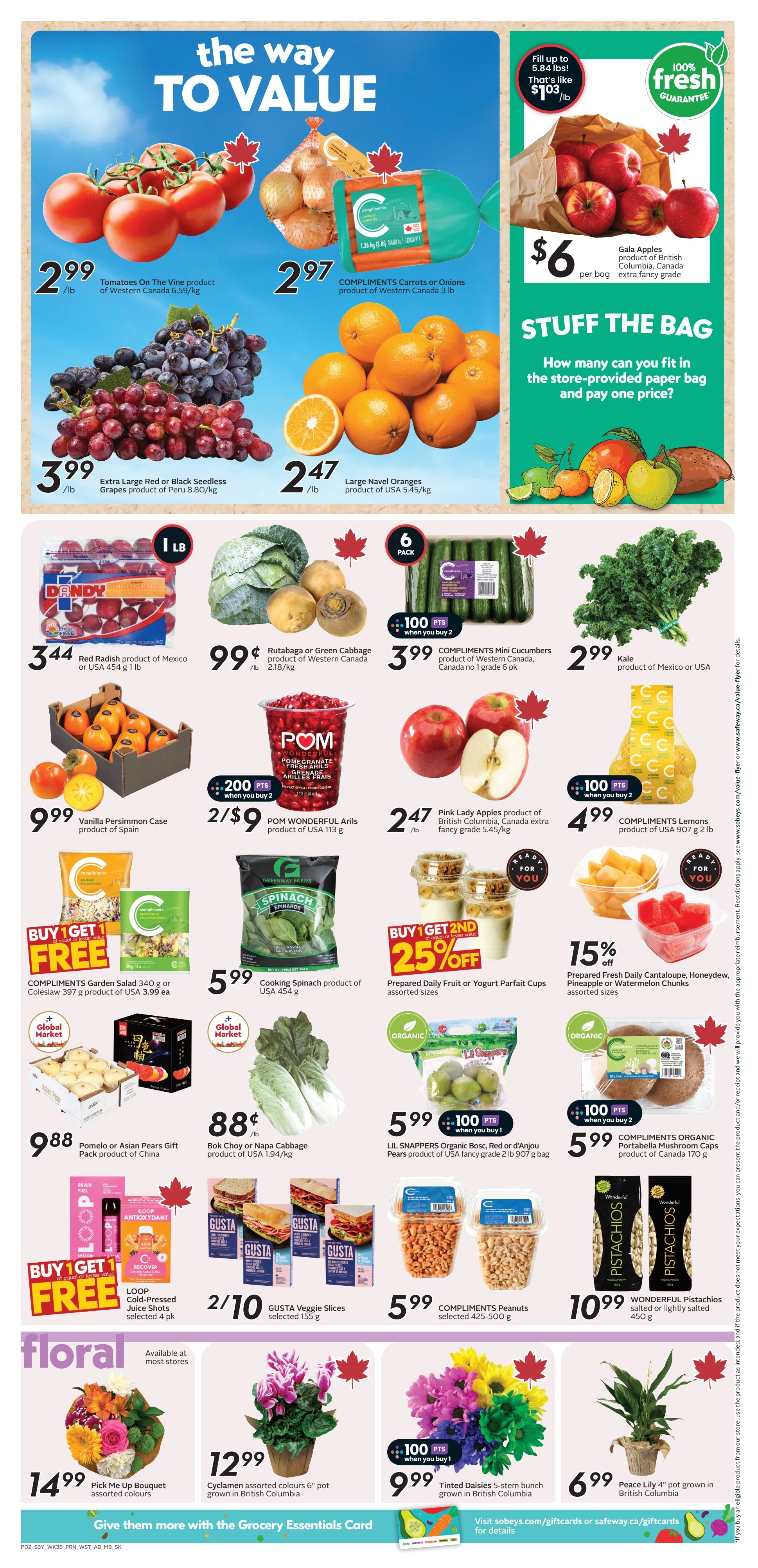 Sobeys Saskatchewan Weekly Flyers | Flyers Online