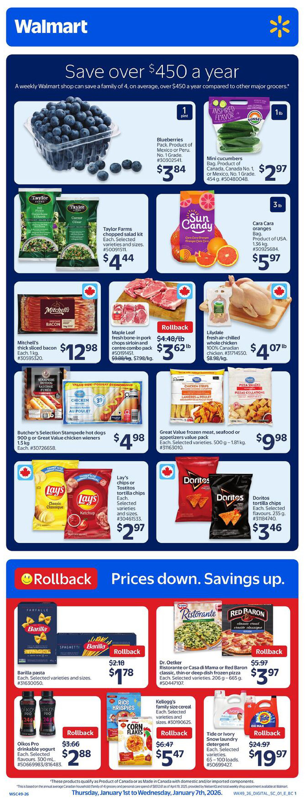 Walmart Canada Western Canada Weekly Flyers | Flyers Online