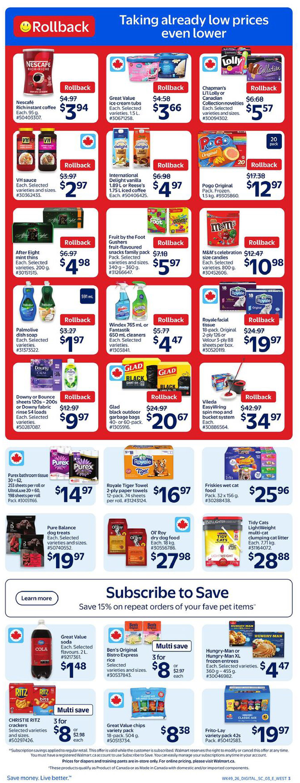 Walmart Canada Western Canada Weekly Flyers | Flyers Online
