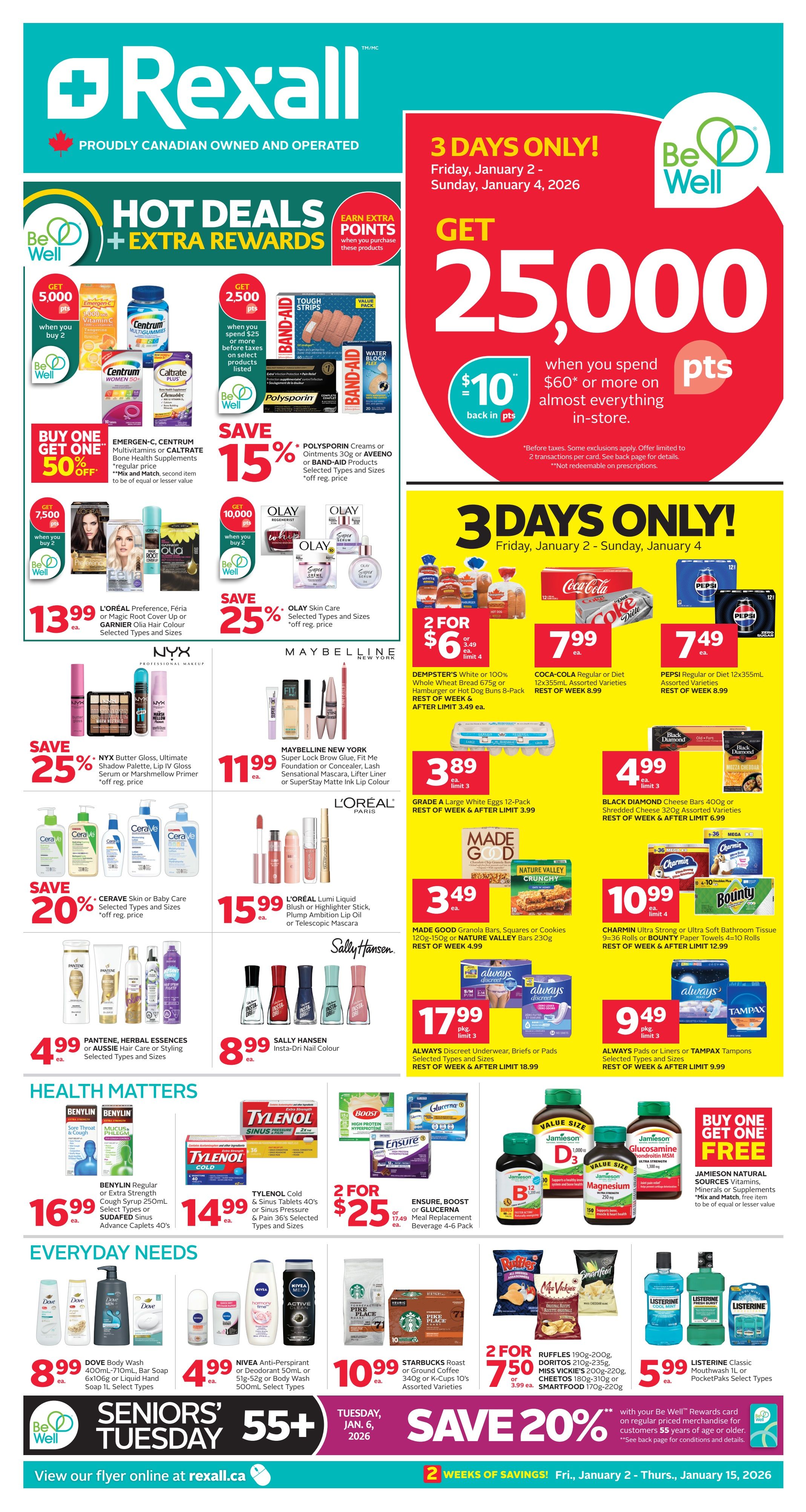 Rexall - Ontario - Flyer Specials from Jan 2nd to Jan 15th 2026 ...