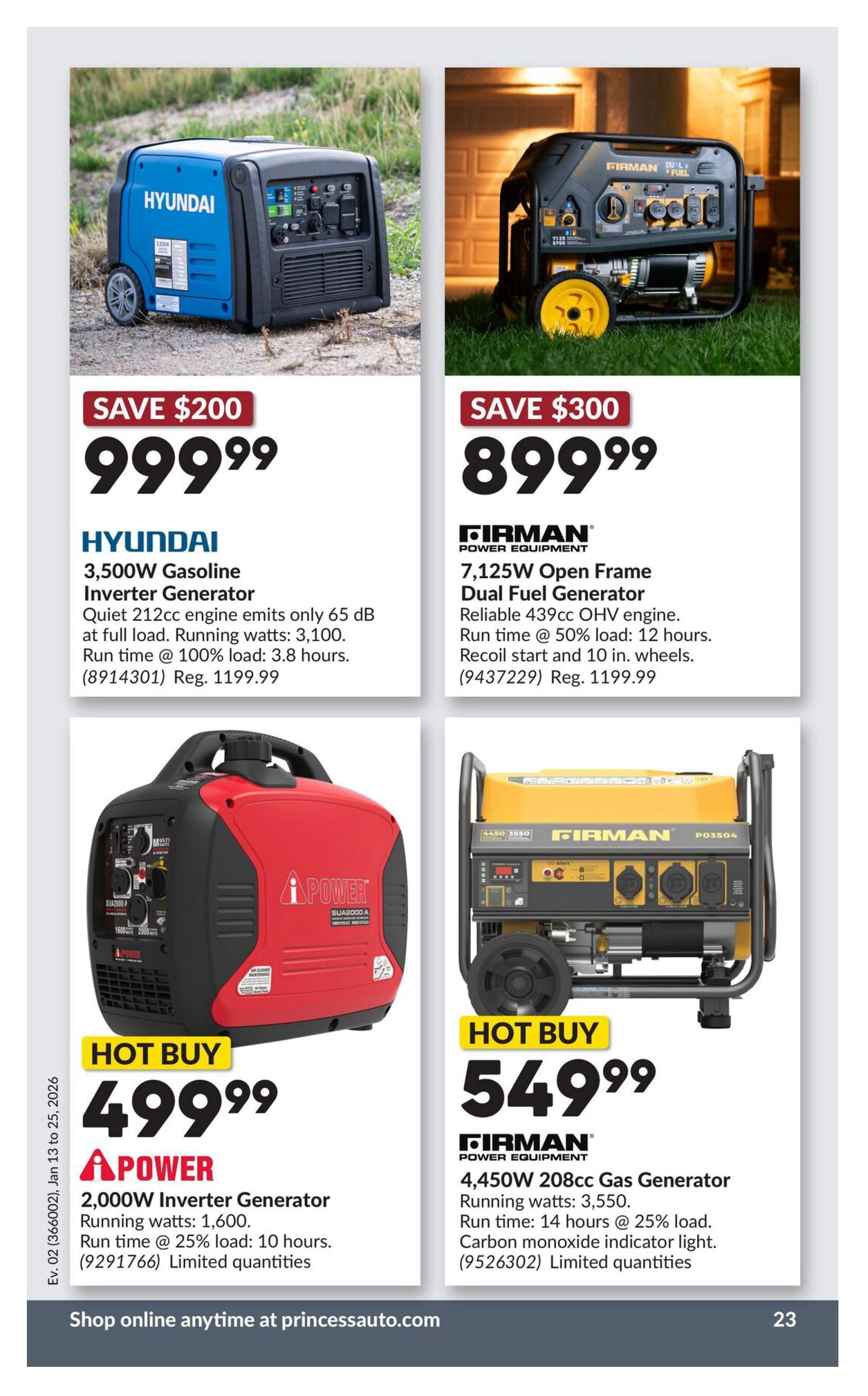 Princess Auto Weekly Flyers - Flyers Online