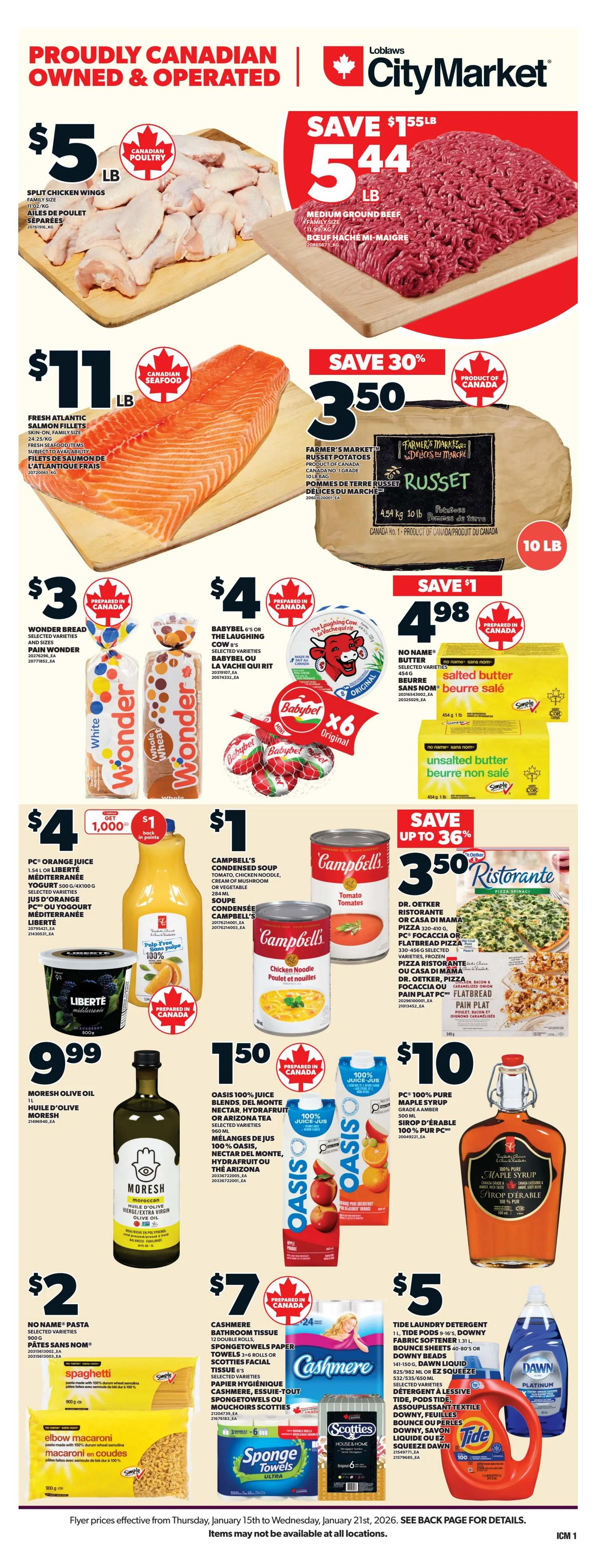 Loblaws - City Market - Weekly Flyer Specials from Jan 15th to Jan 21st ...